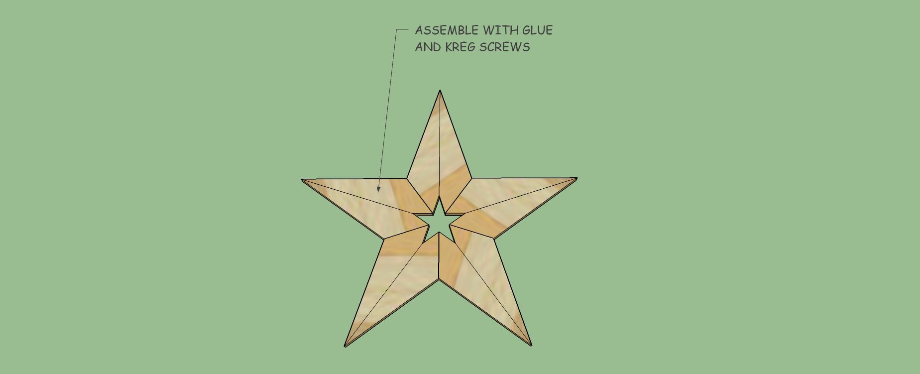 How to Make a 24 Inch Wooden Star With a 2x4 : 17 Steps (with Pictures ...