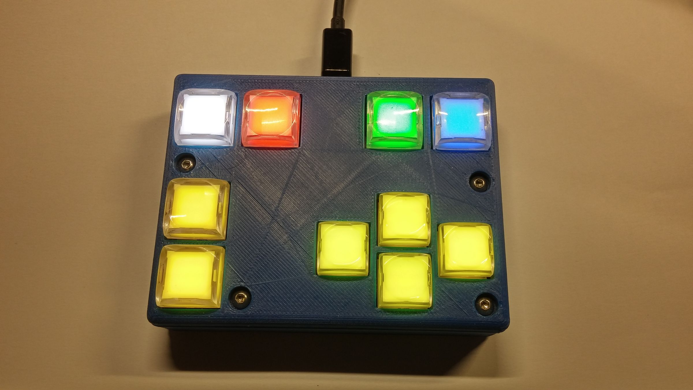 Universal USB Keyboard With RGB Switches : 6 Steps - Instructables