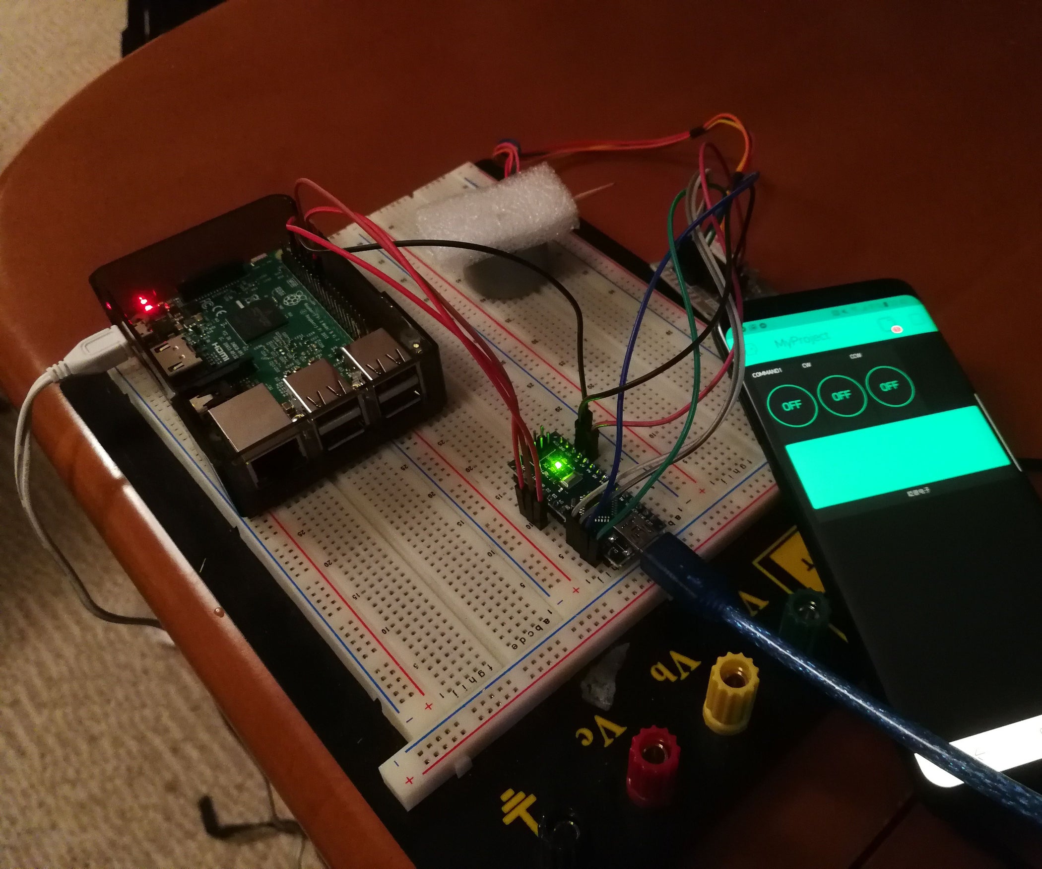 Raspberry Pi And Arduino Blynk Stepper Control 7 Steps With Pictures Instructables