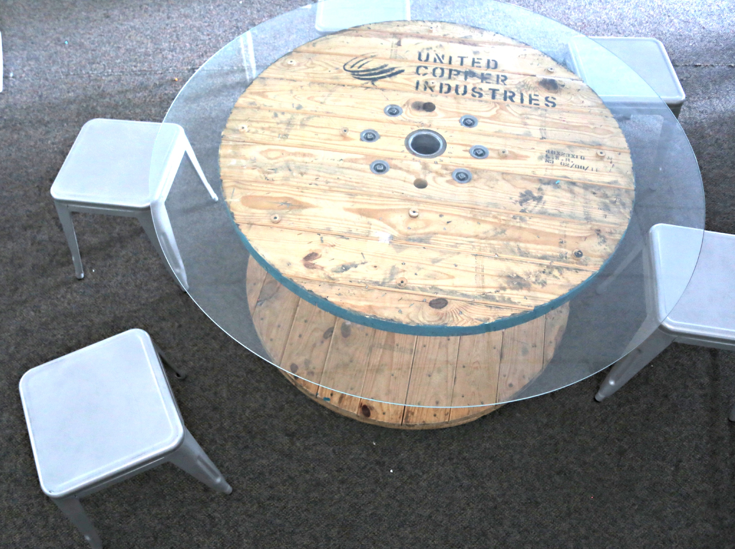Wire Spool Table : 3 Steps (with Pictures) - Instructables