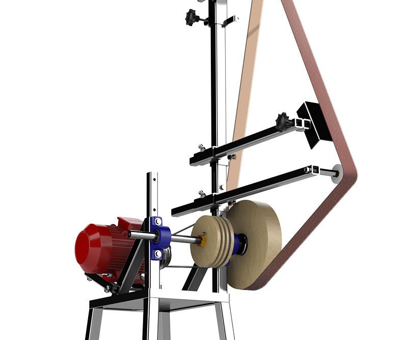 DIY Highly Adaptable Belt Grinder : 10 Steps (with Pictures ...