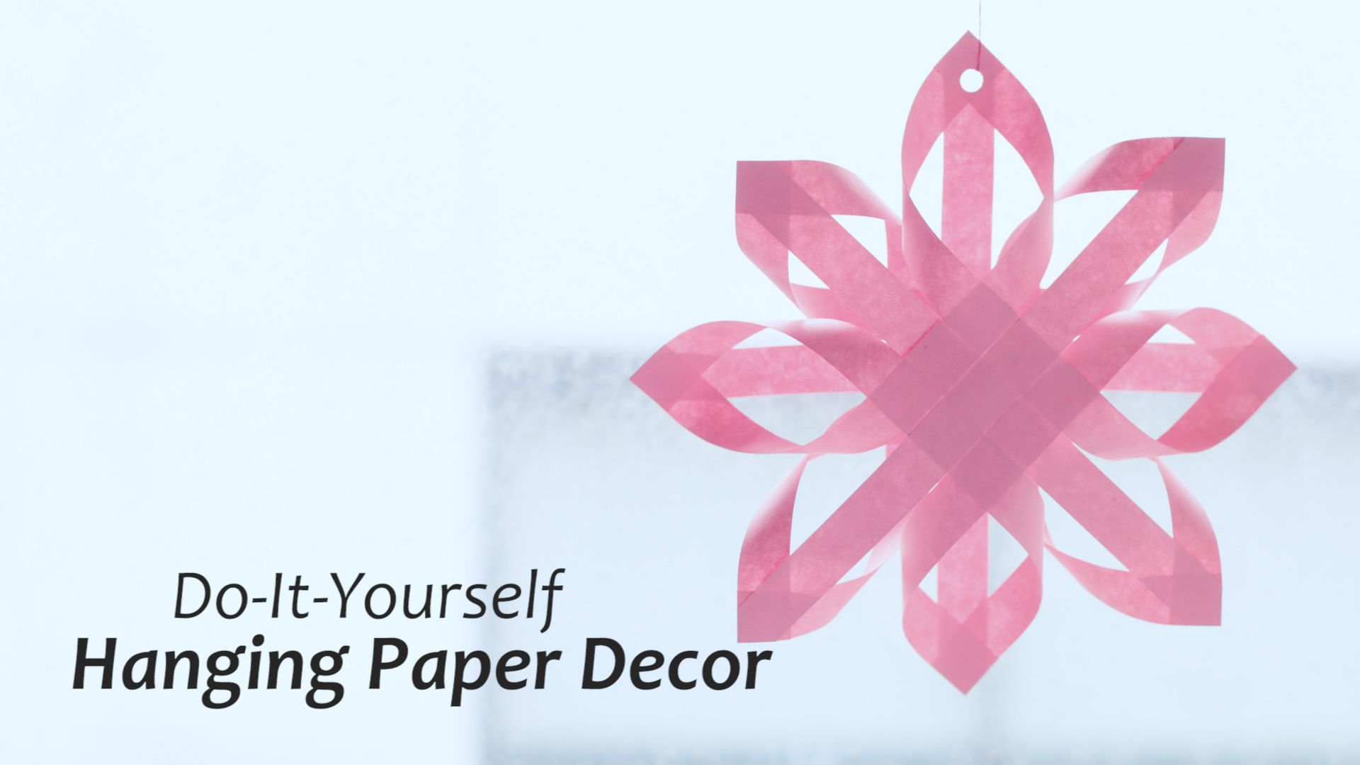 DIY : Hanging Paper Decor - Instructables