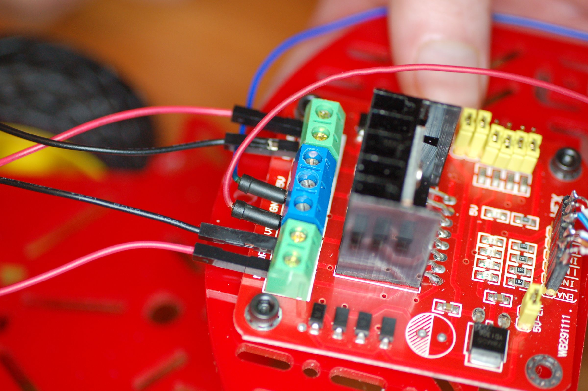 Elementary Robotics Part 2 - Adding the Microcontroller and Motor ...