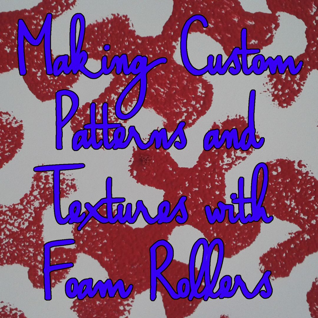 Making Custom Patterns and Textures With Foam Rollers : 4 Steps (with ...