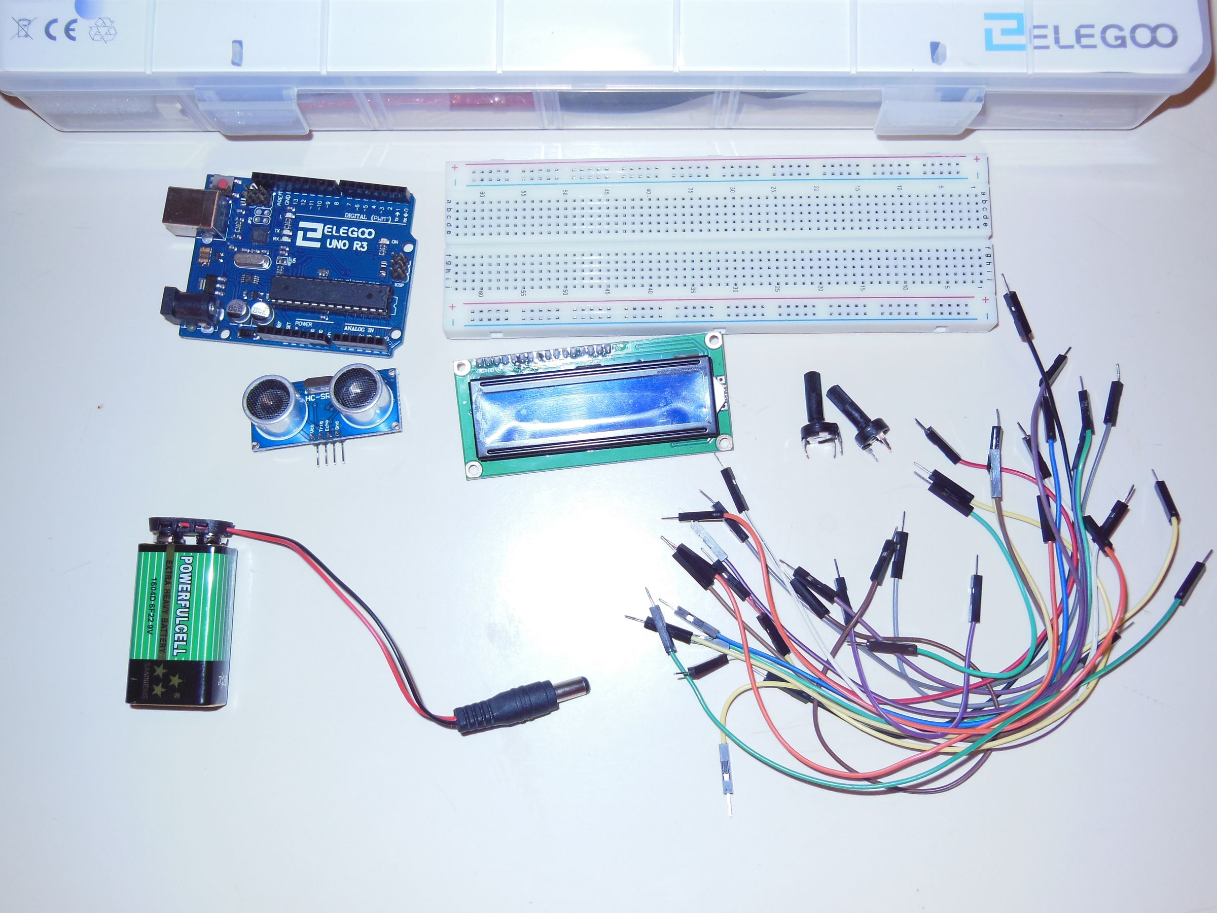 Arduino HC-SRo4 Ultrasonic Range Finder : 4 Steps - Instructables