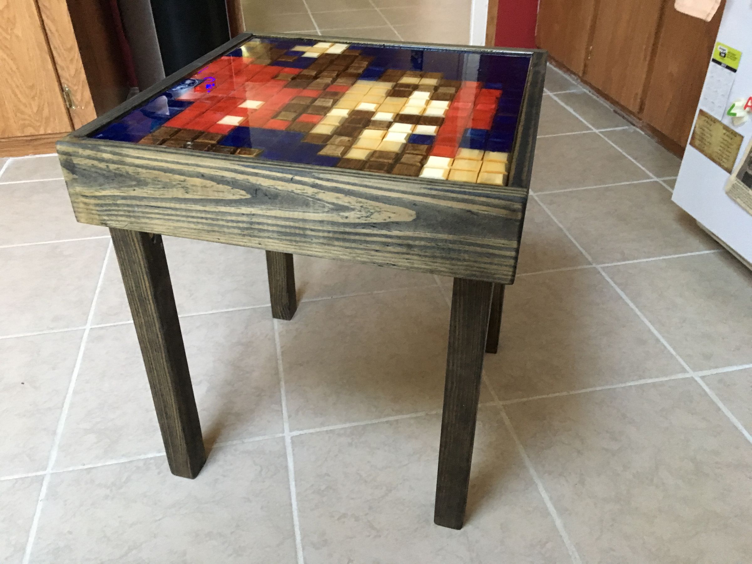 8bit Mario End Table : 8 Steps (with Pictures) - Instructables