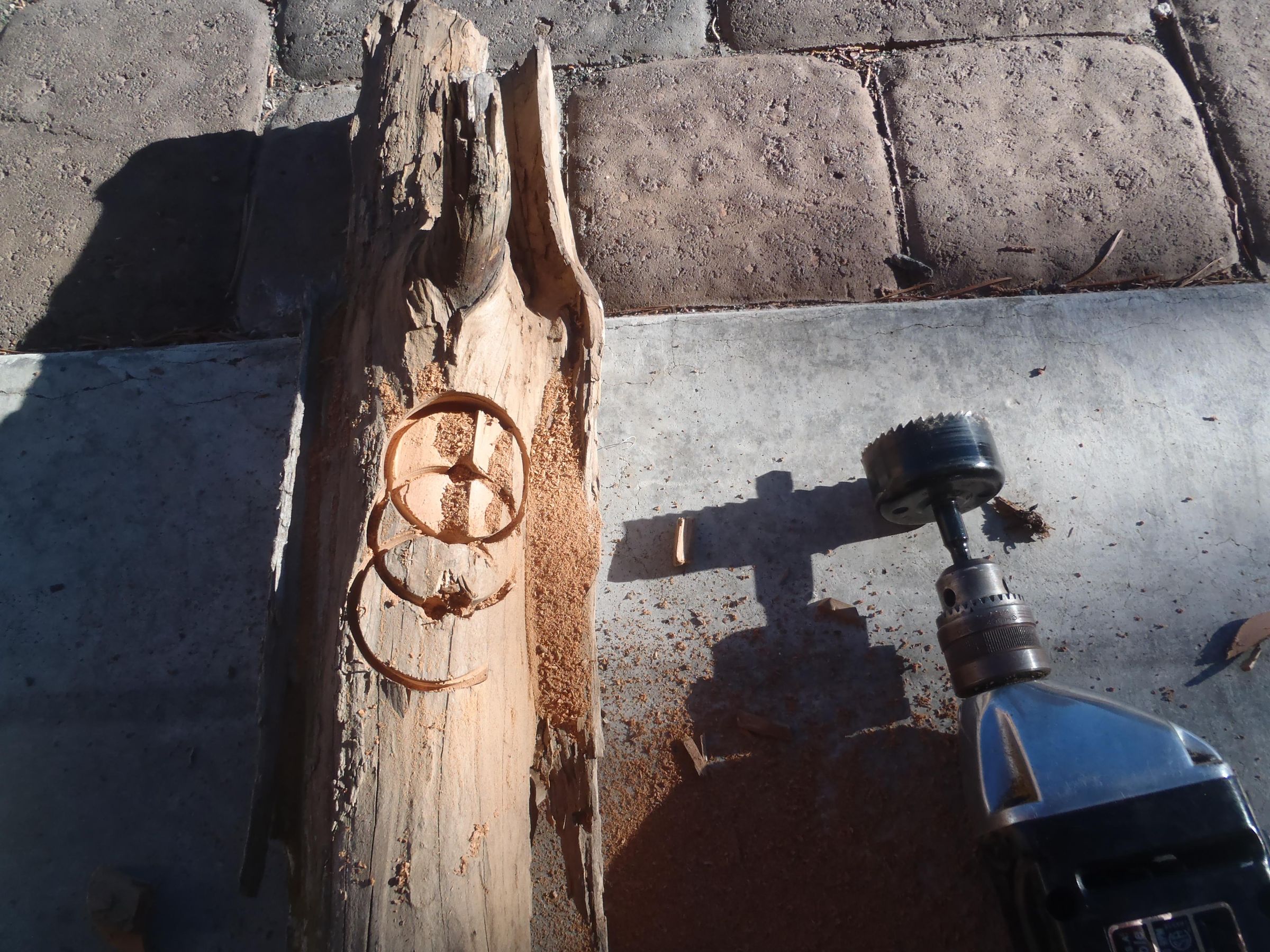 Hollow Log Hide It - Instructables