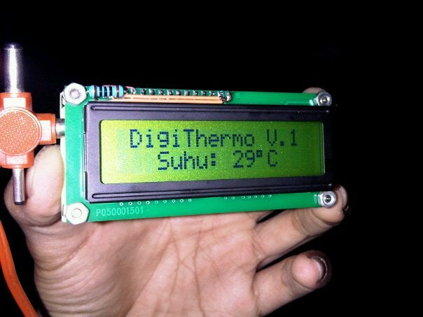 Digital Thermometer LCD - Instructables