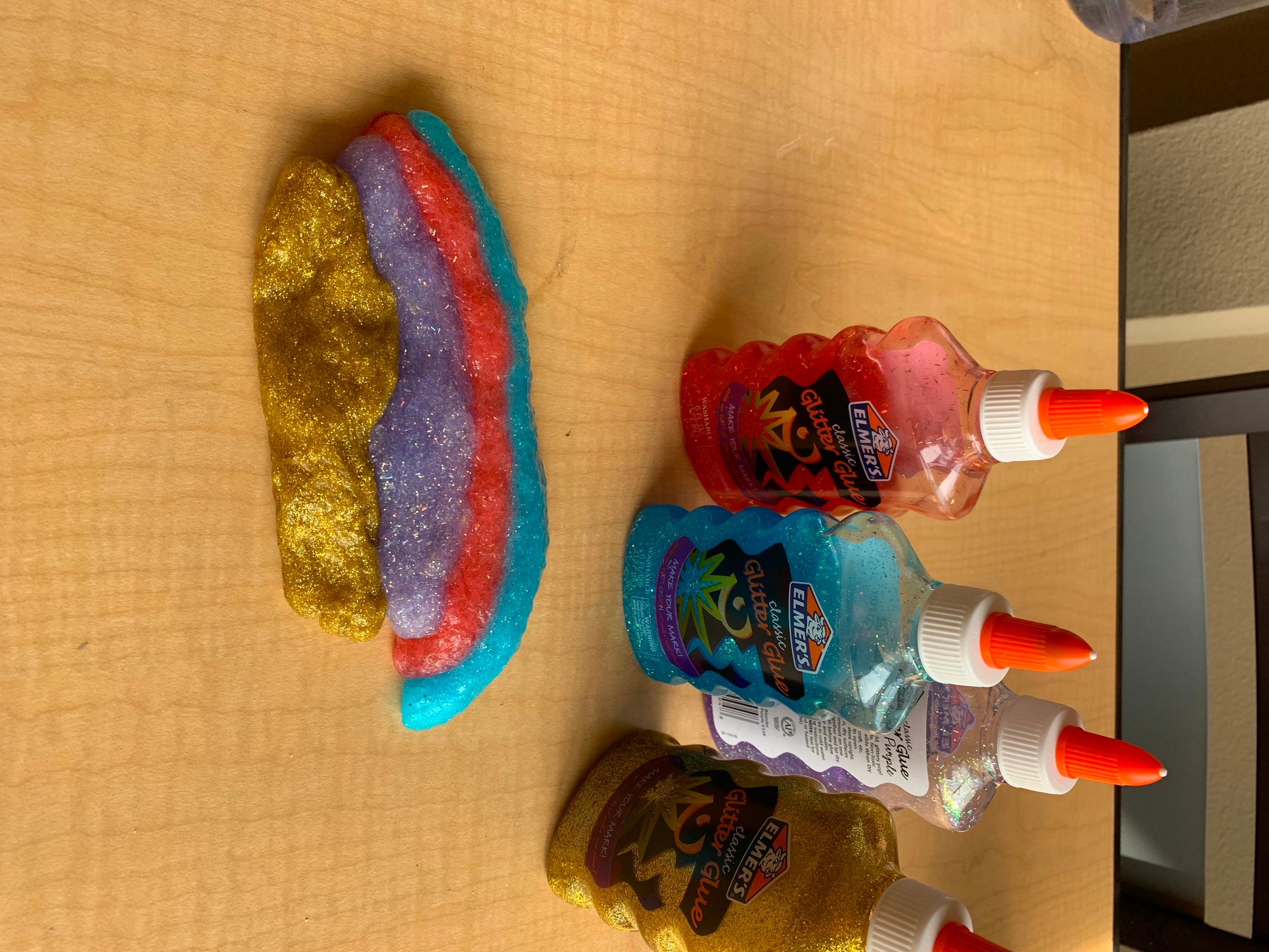 How to Make Rainbow Glitter Slime : 10 Steps - Instructables