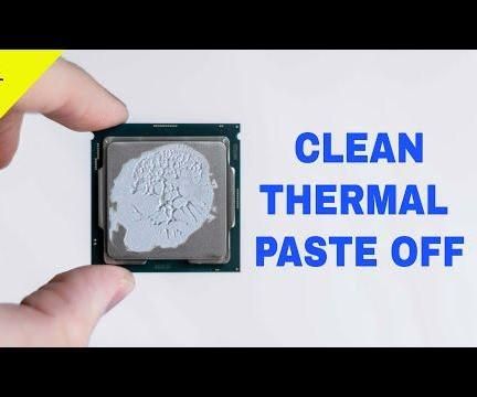 How to Clean Thermal Paste Off CPU : 8 Steps (with Pictures ...