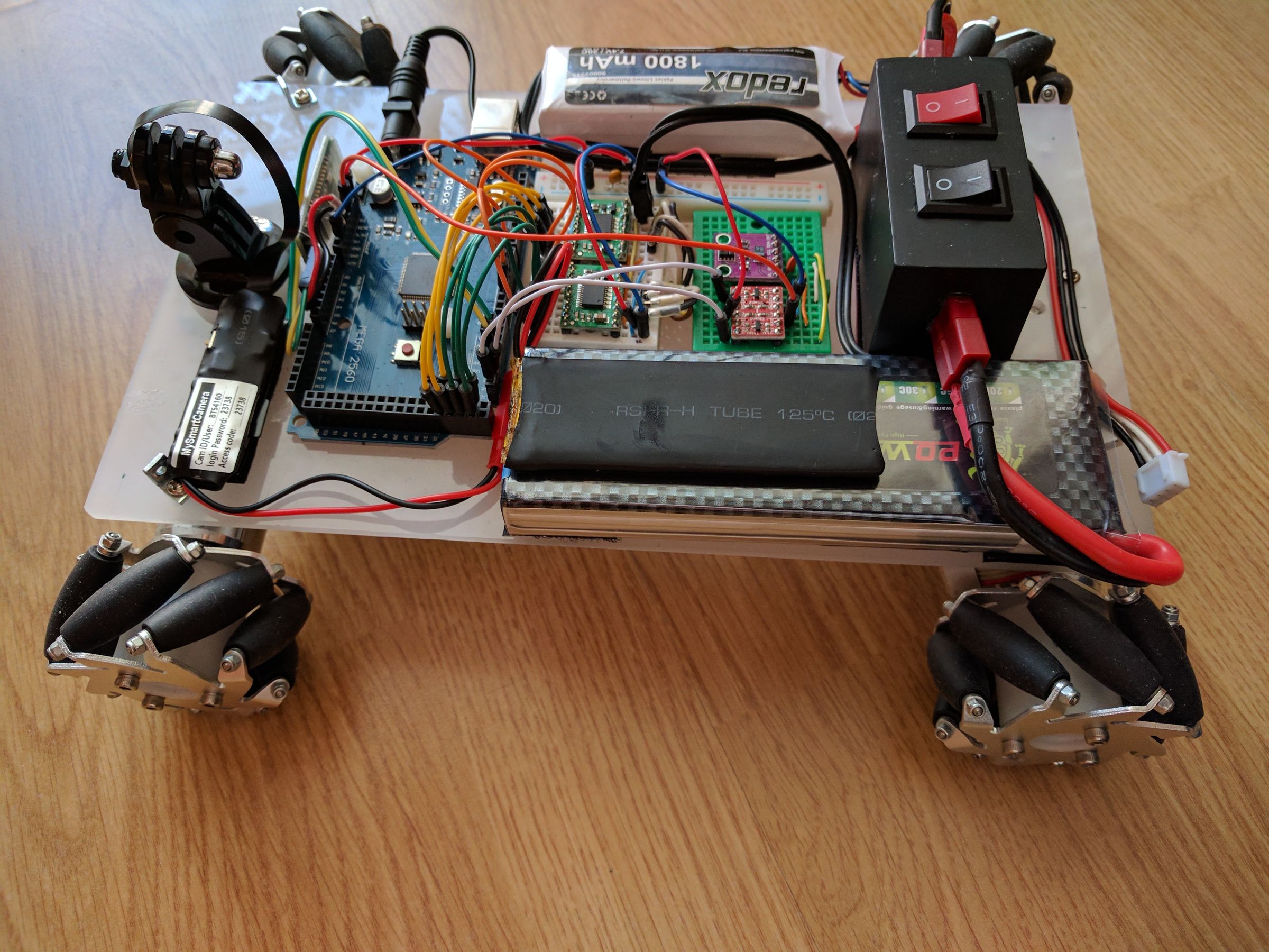 Voice and Gesture Controlled Mecanum Wheel Robot : 4 Steps (with Pictures) - Instructables