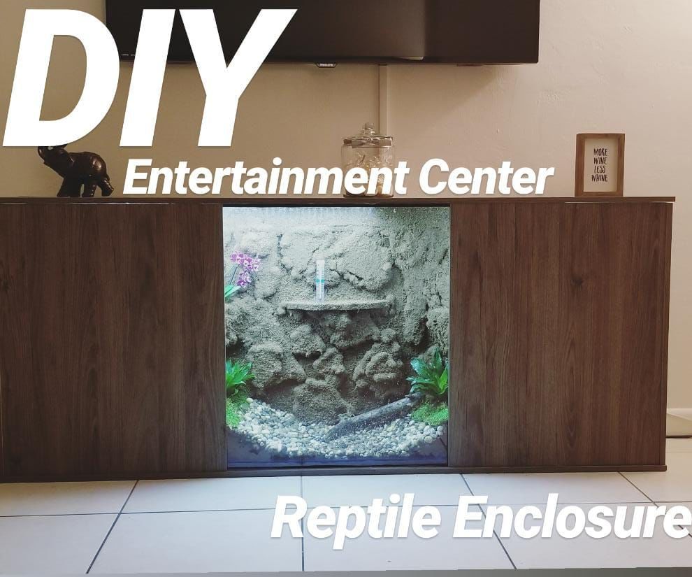 Reptile Enclosure Entertaiment Center! : 10 Steps (with Pictures ...