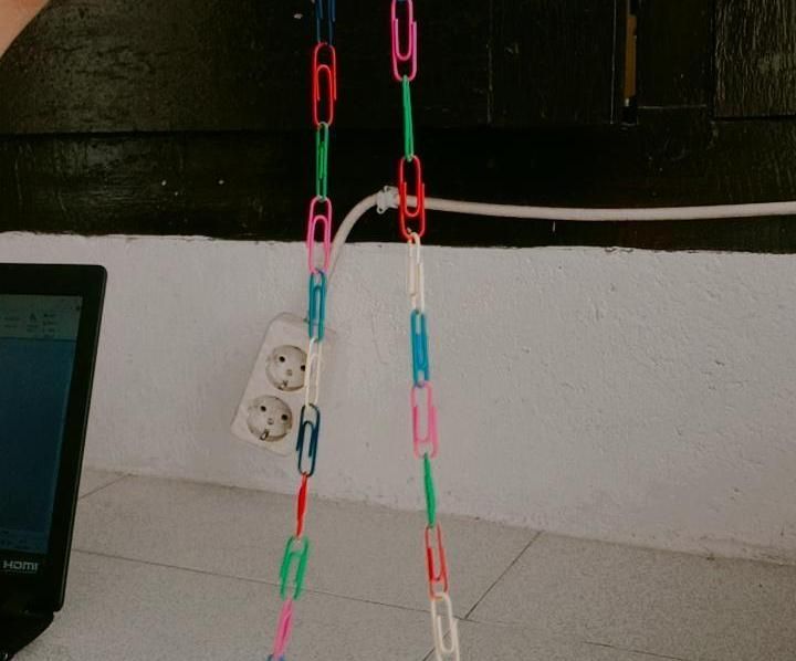 It's Easy to Make the Mask Hanger Out of a Paper Clip : 6 Steps ...