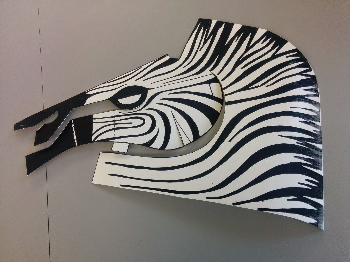 Zebra Mask (with Pictures) - Instructables
