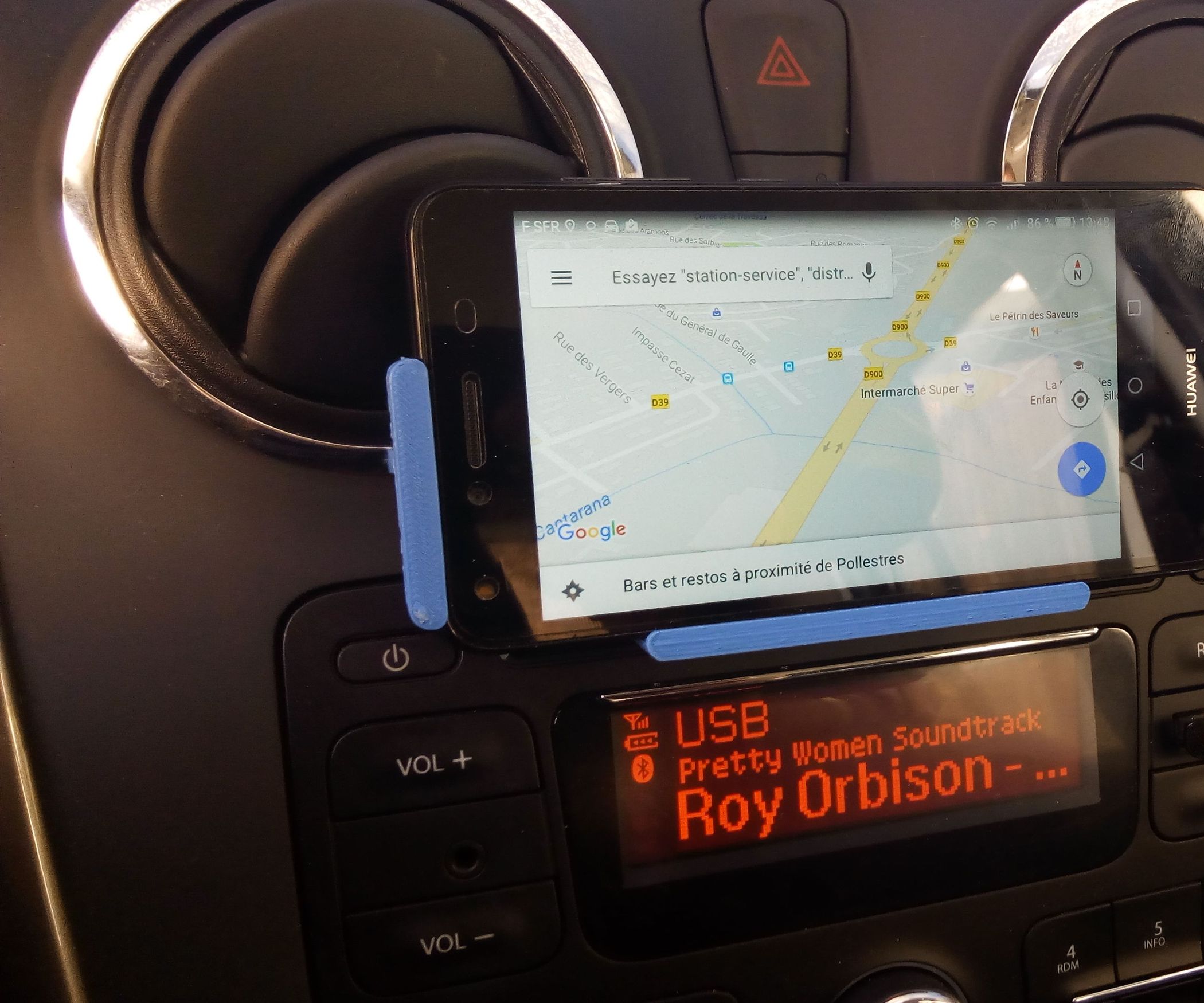 3D Printed Phone Car Mount / Support / Holder - Instructables