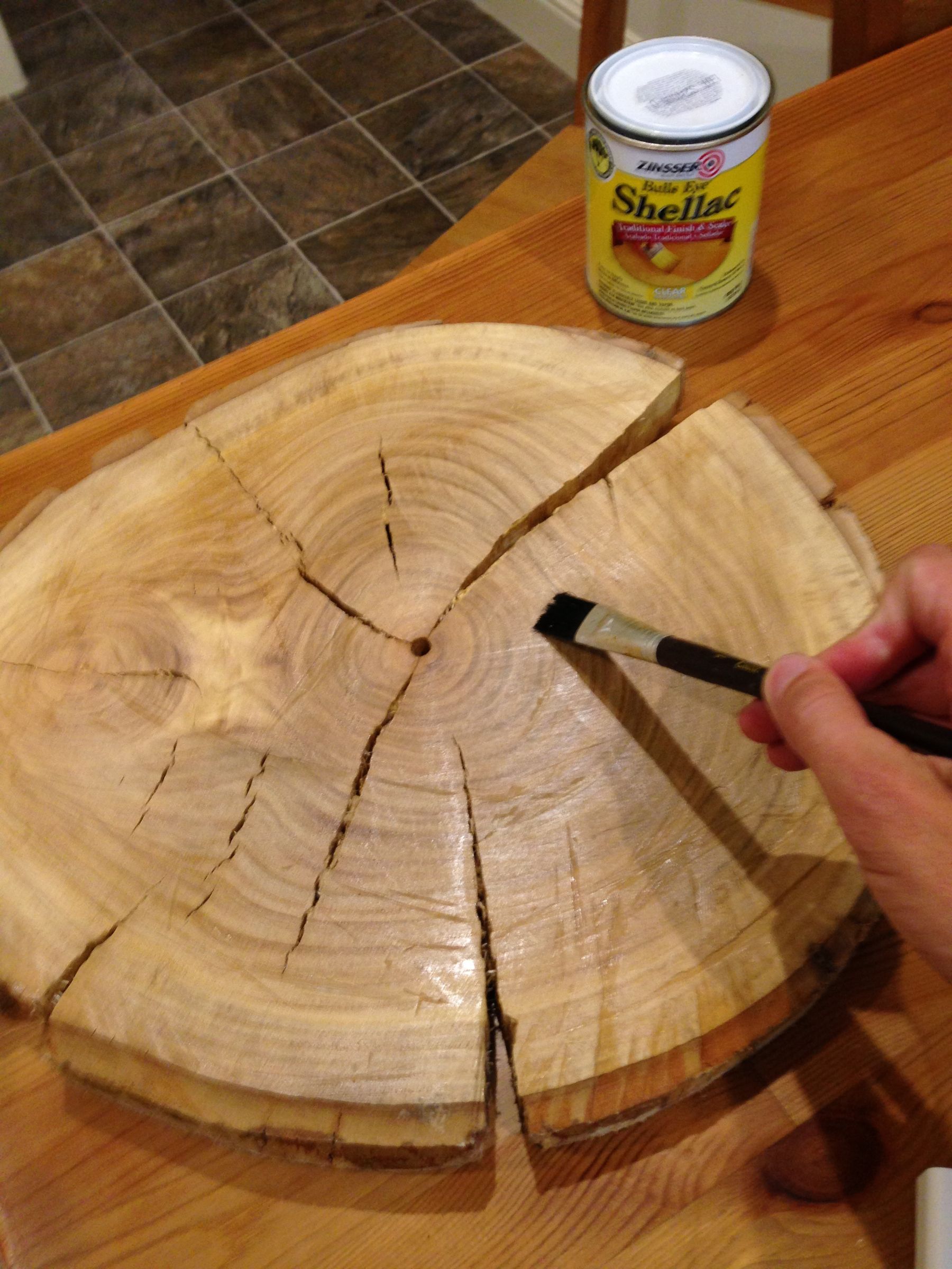 Wooden Stump Wall Clock : 8 Steps - Instructables