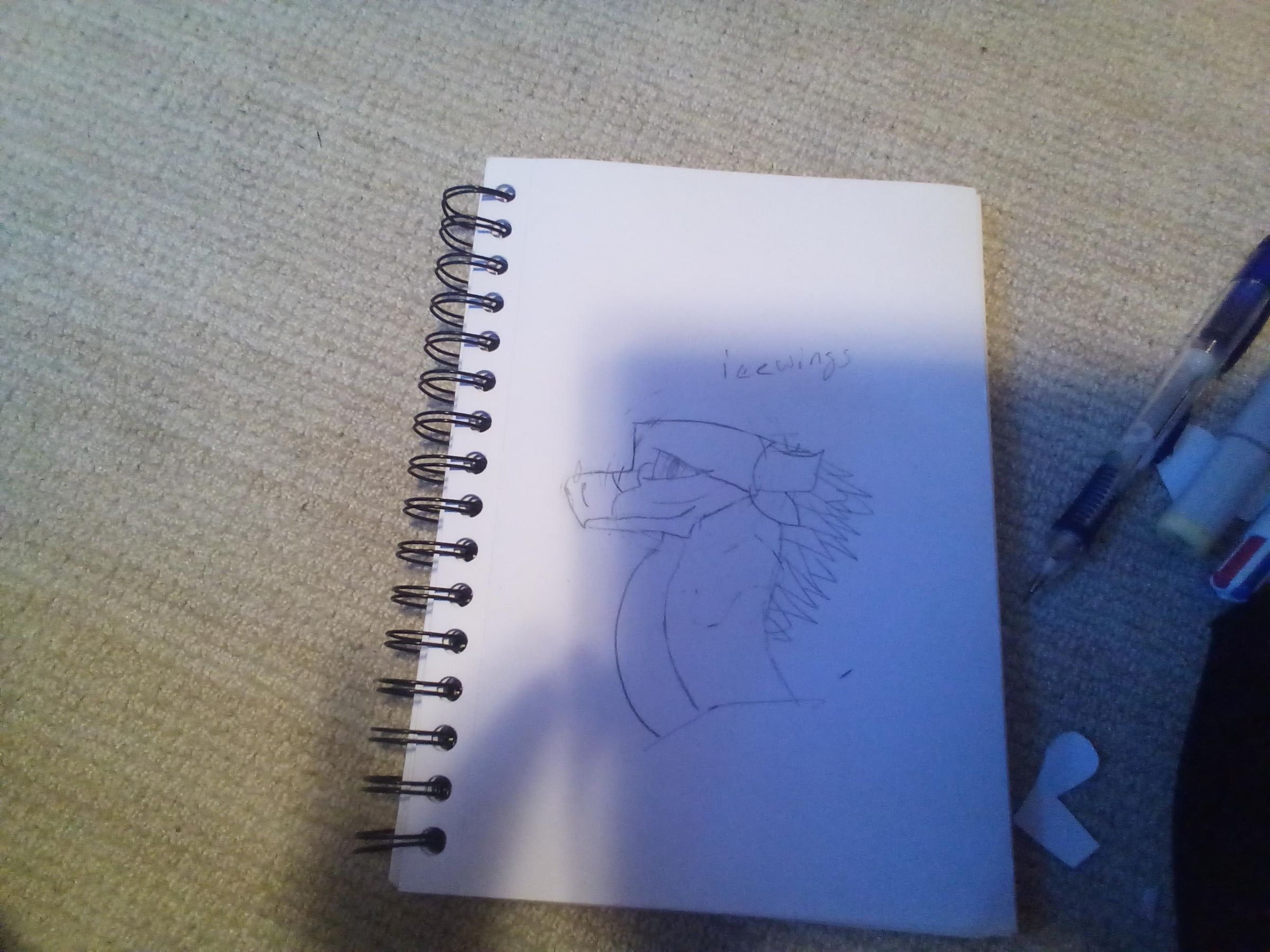 How to Draw Ice Wings From Wings of Fire (and Other Tribes of Pyrrhia ...