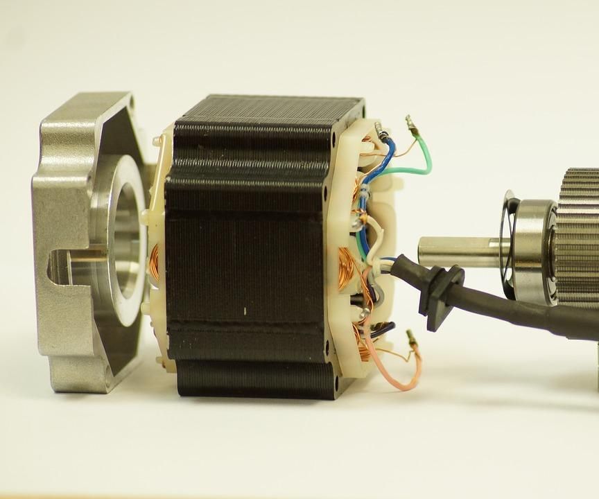 DIY - Self Made STEPPER MOTOR (electromagnetics) : 6 Steps (with ...