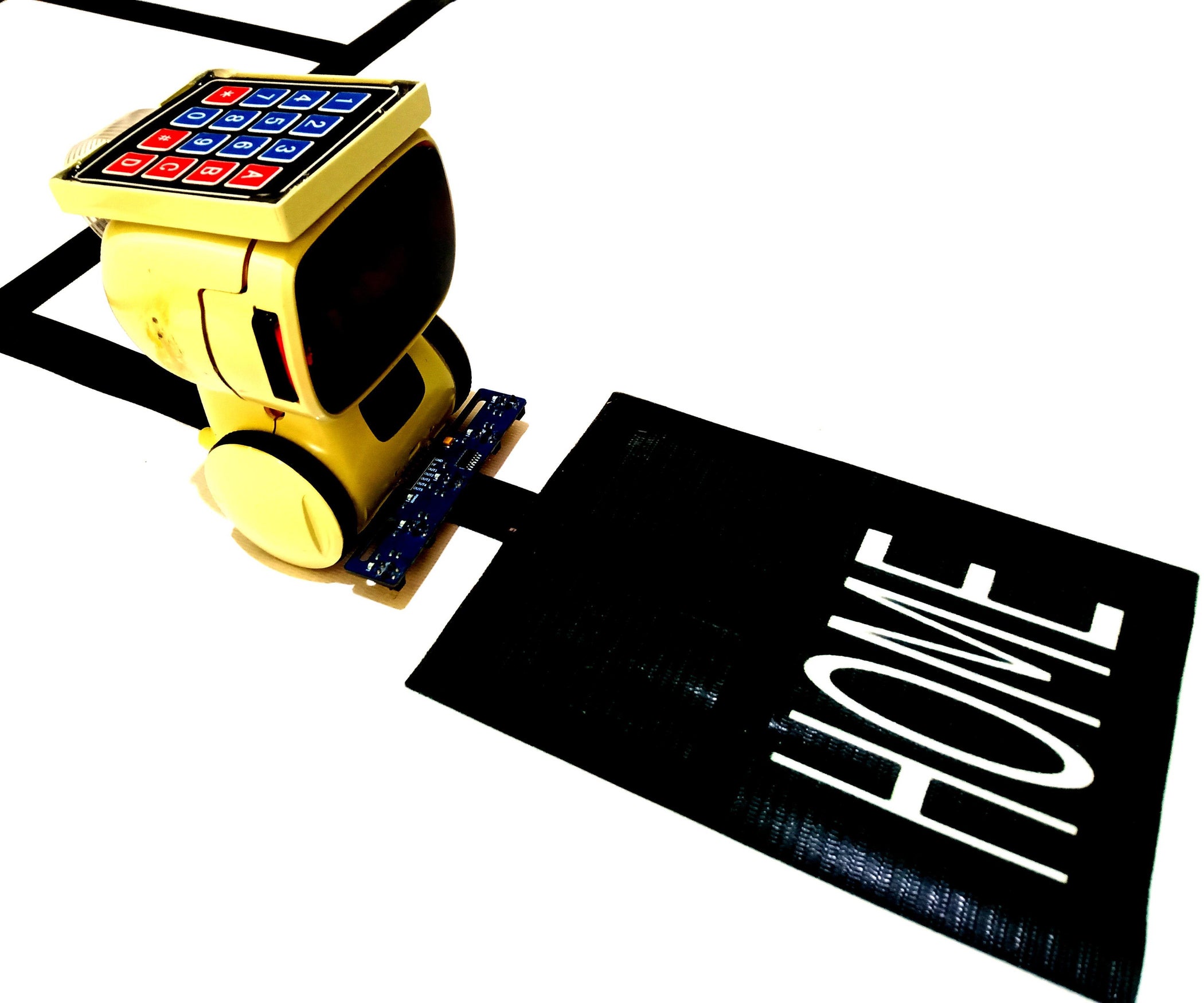 Arduino Line Follower Uses a 4x4 Keypad : 4 Steps - Instructables