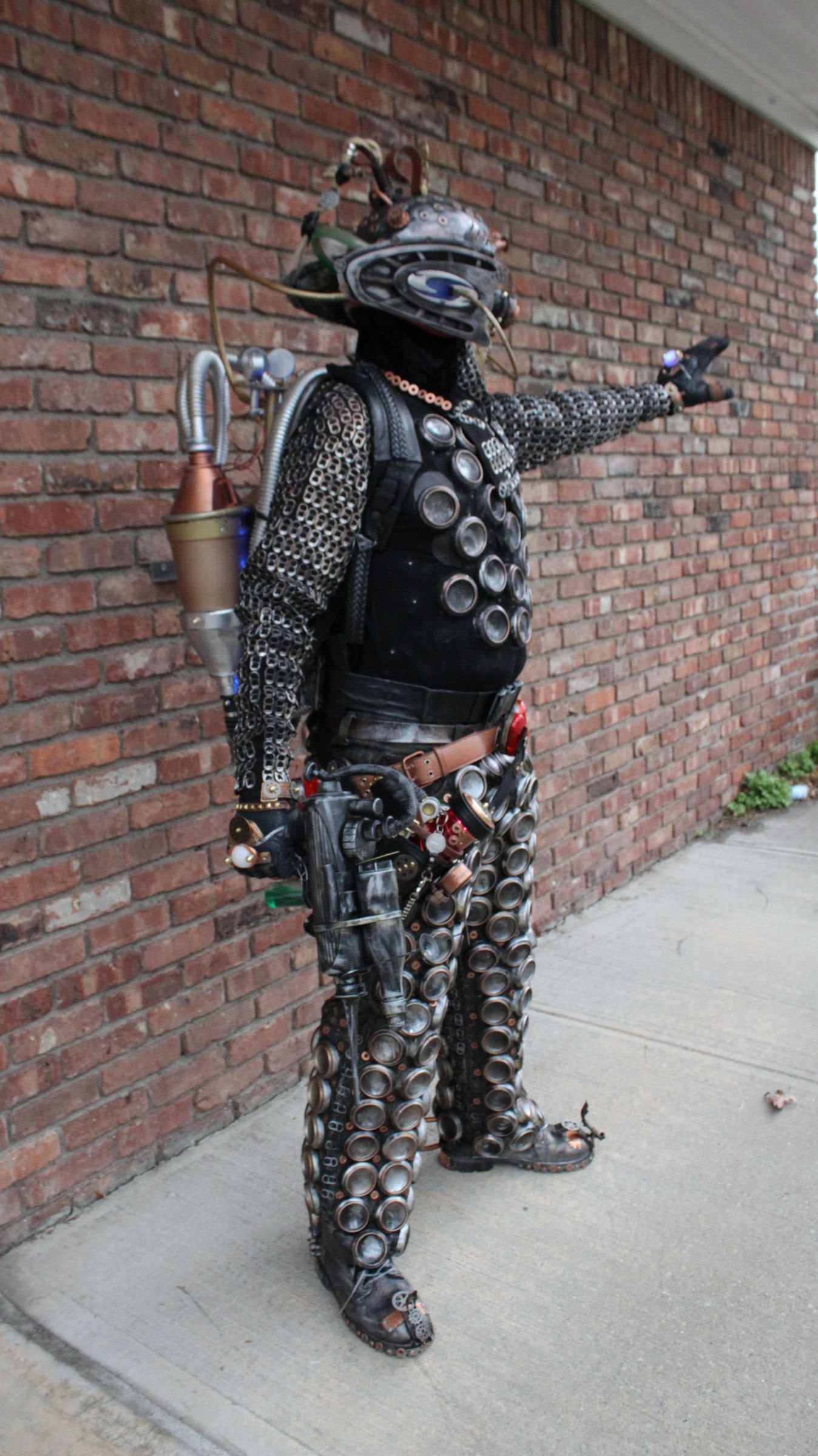 Extraterrestrial Cyborg Halloween Costume : 11 Steps (with Pictures ...