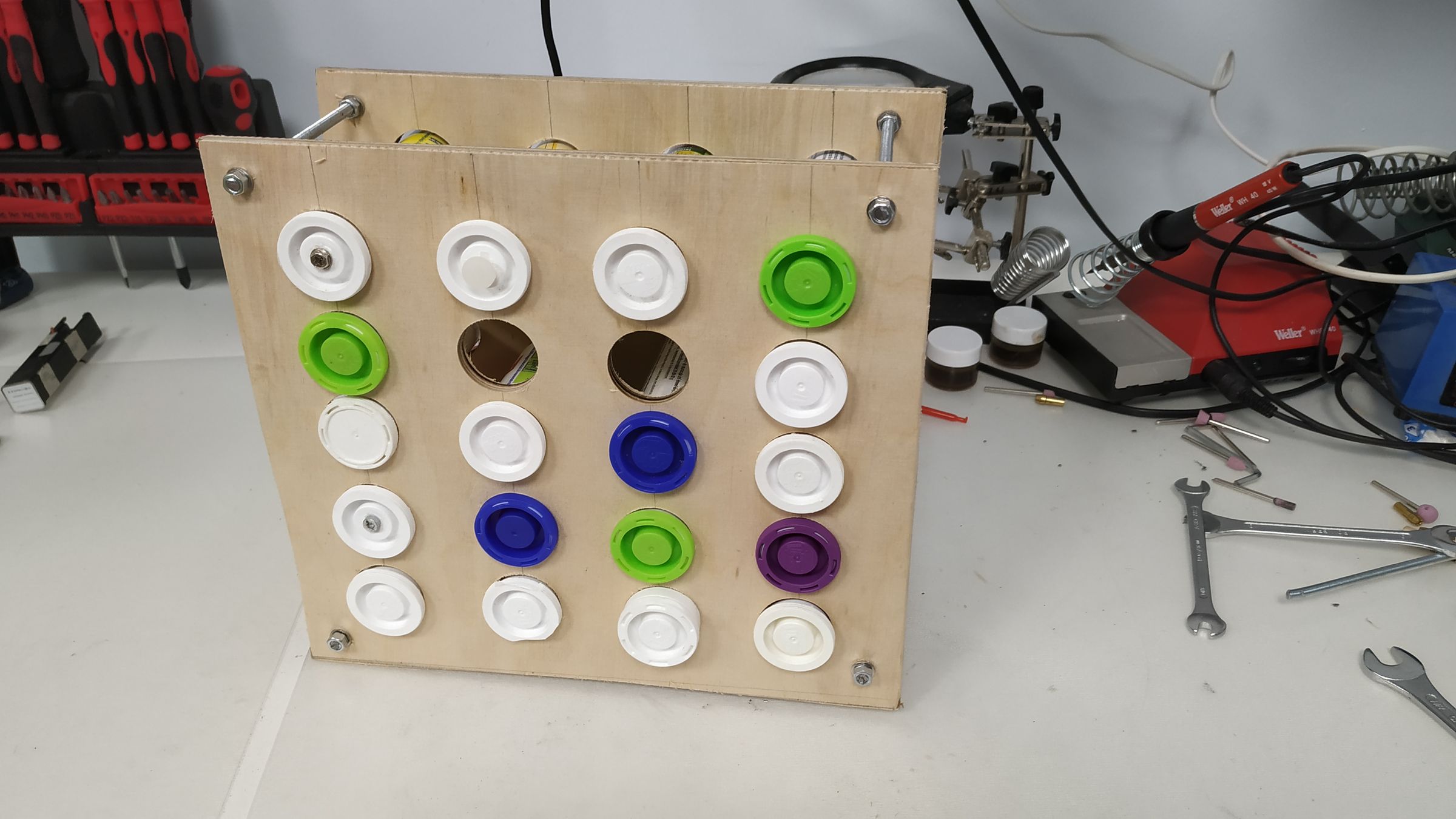 Sorting Rack for Screws and Other Small Parts : 4 Steps - Instructables