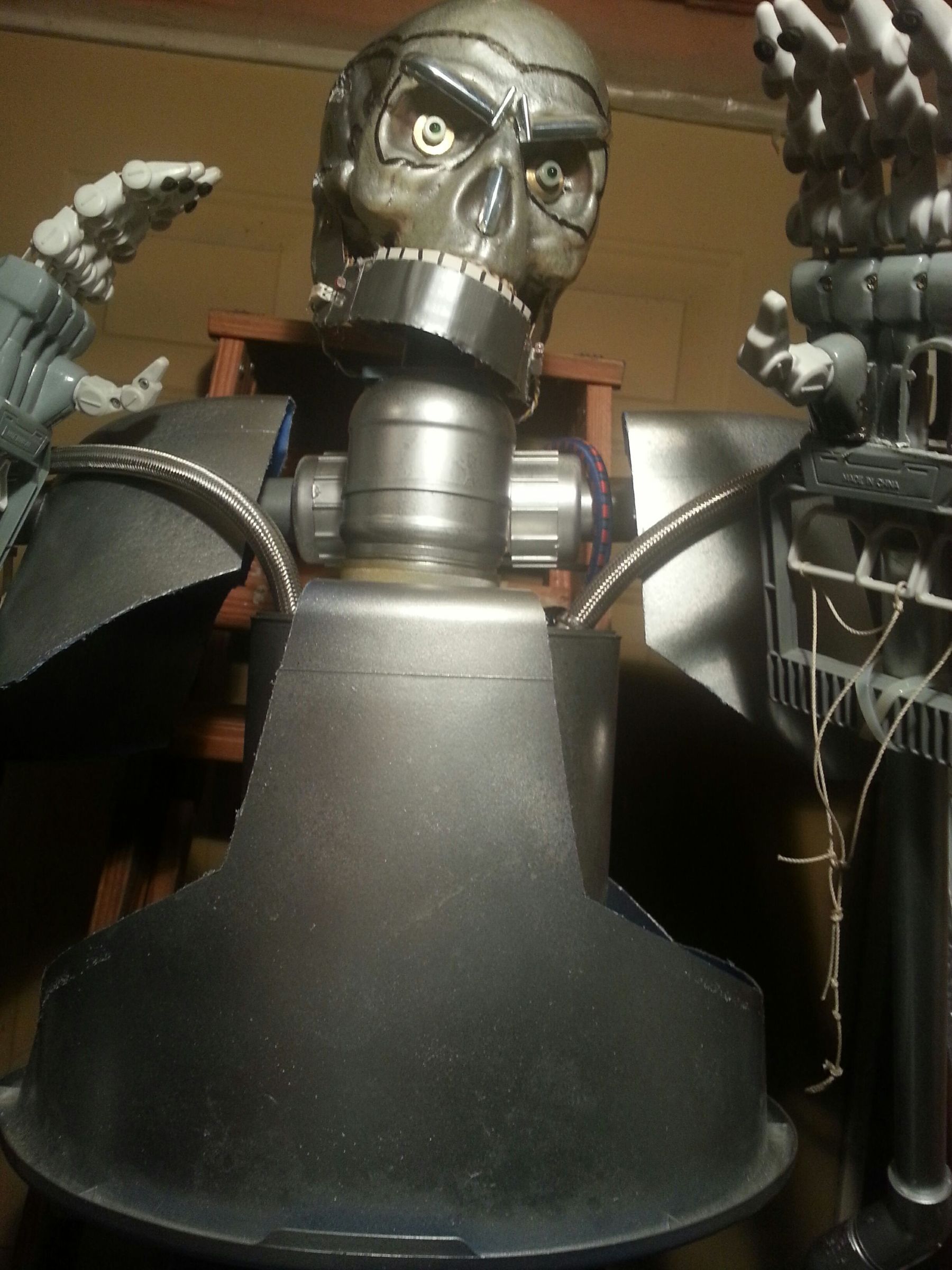 Lifesize Poseable Animatronic Endoskeleton : 7 Steps (with Pictures ...