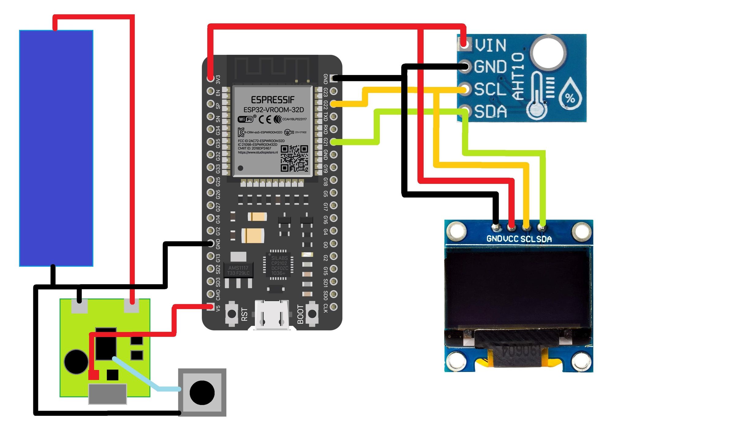 Blynk, NodeMCU, And AHT10 Sensor Values – The Electronics, 55% OFF