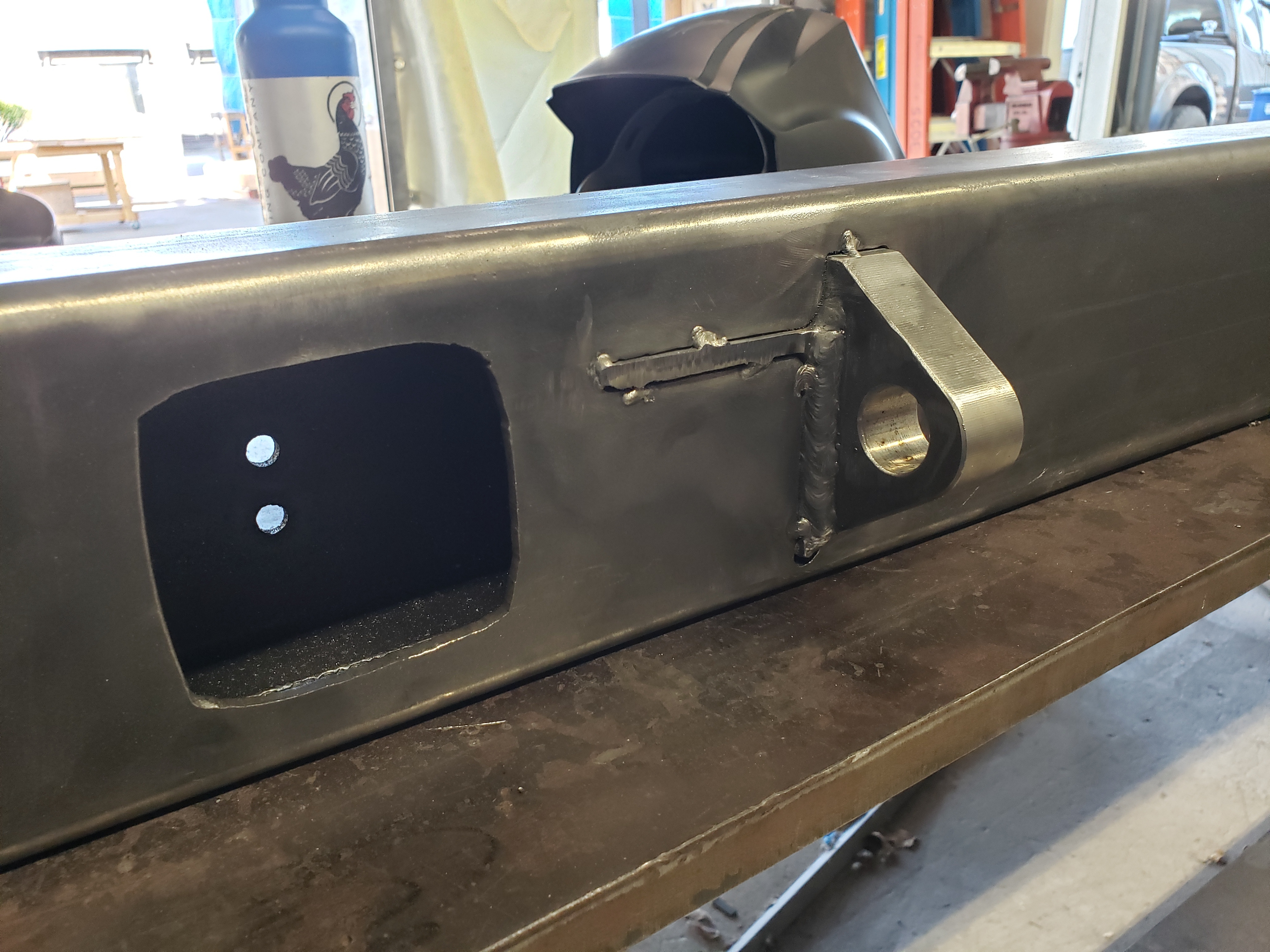 Custom Off Road Rear Bumper With Hitch : 6 Steps (with Pictures ...