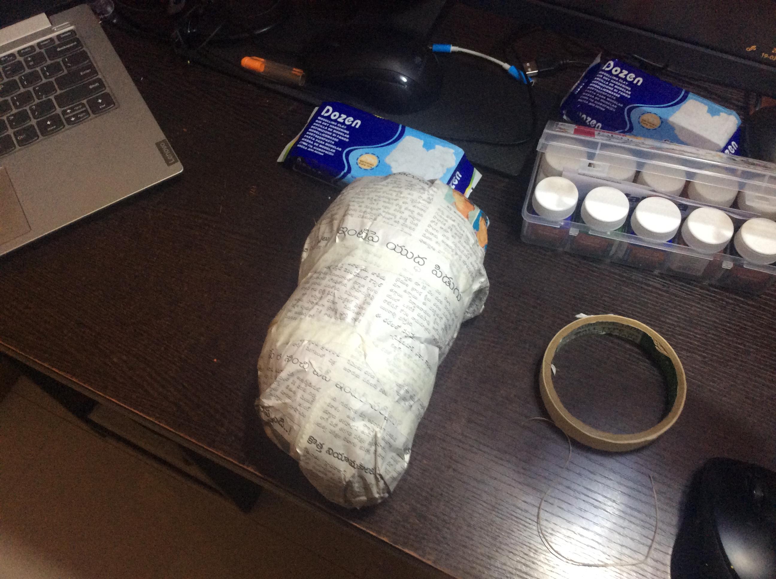 Tribal Mask Using Air Dry Clay : 6 Steps - Instructables