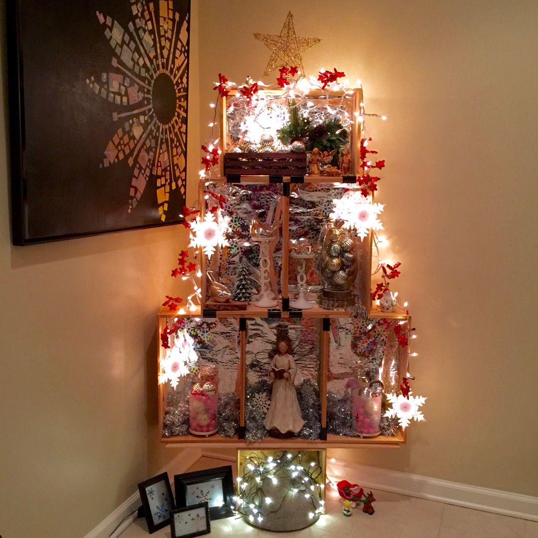 DIY Crate Christmas Tree : 3 Steps (with Pictures) - Instructables