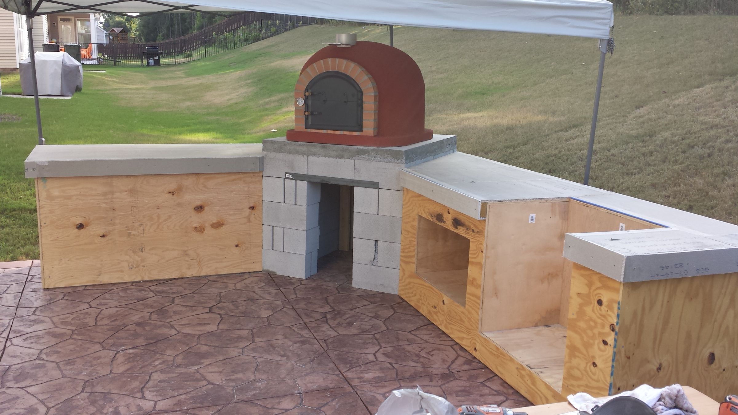 How to Build an Outdoor Kitchen : 13 Steps - Instructables