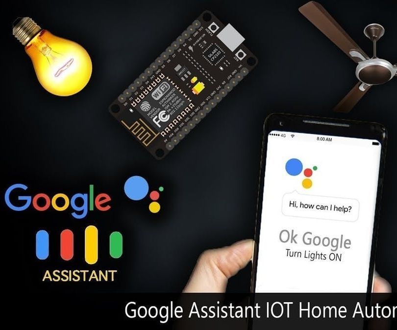 Google Assistant Home Automation Iot Nodemcu Esp8266