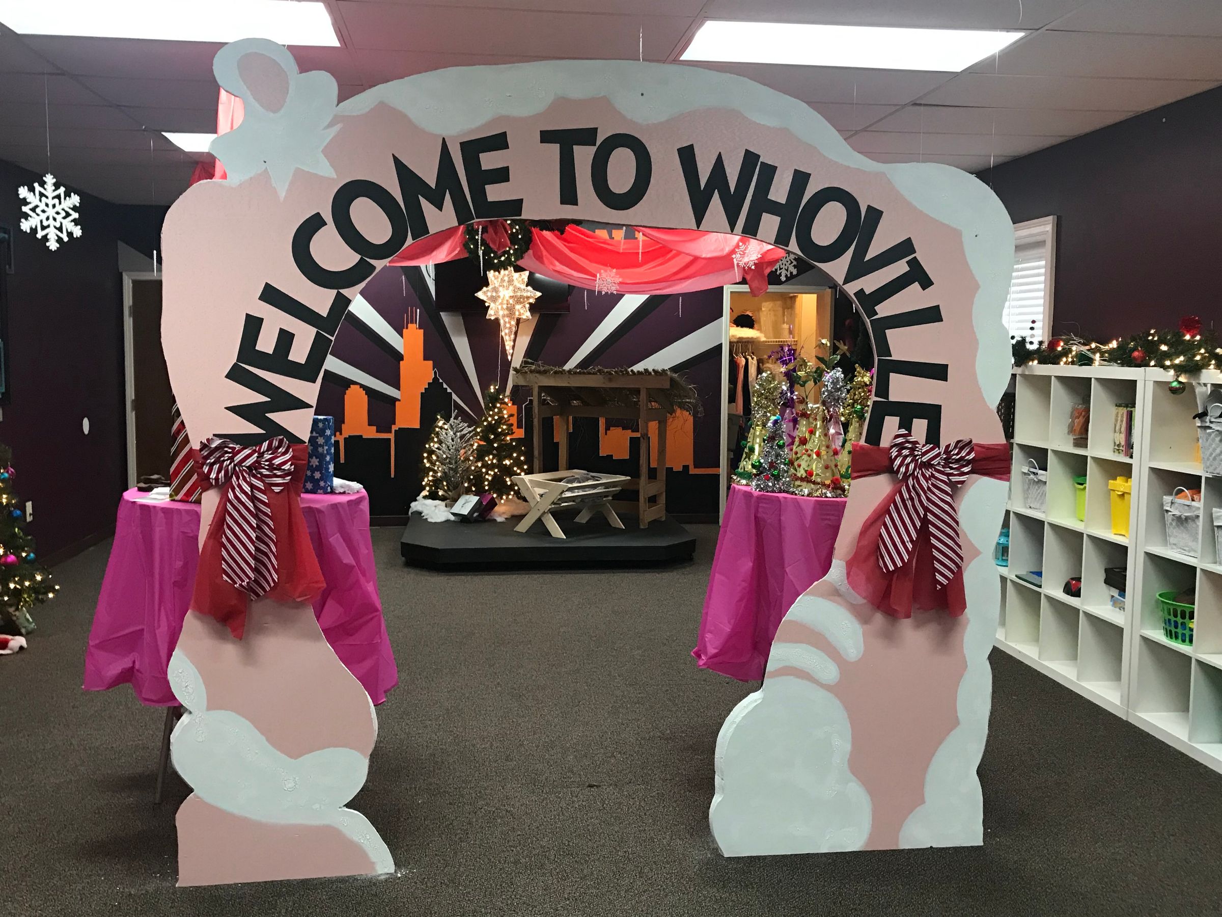 Whoville Christmas Office Decorations