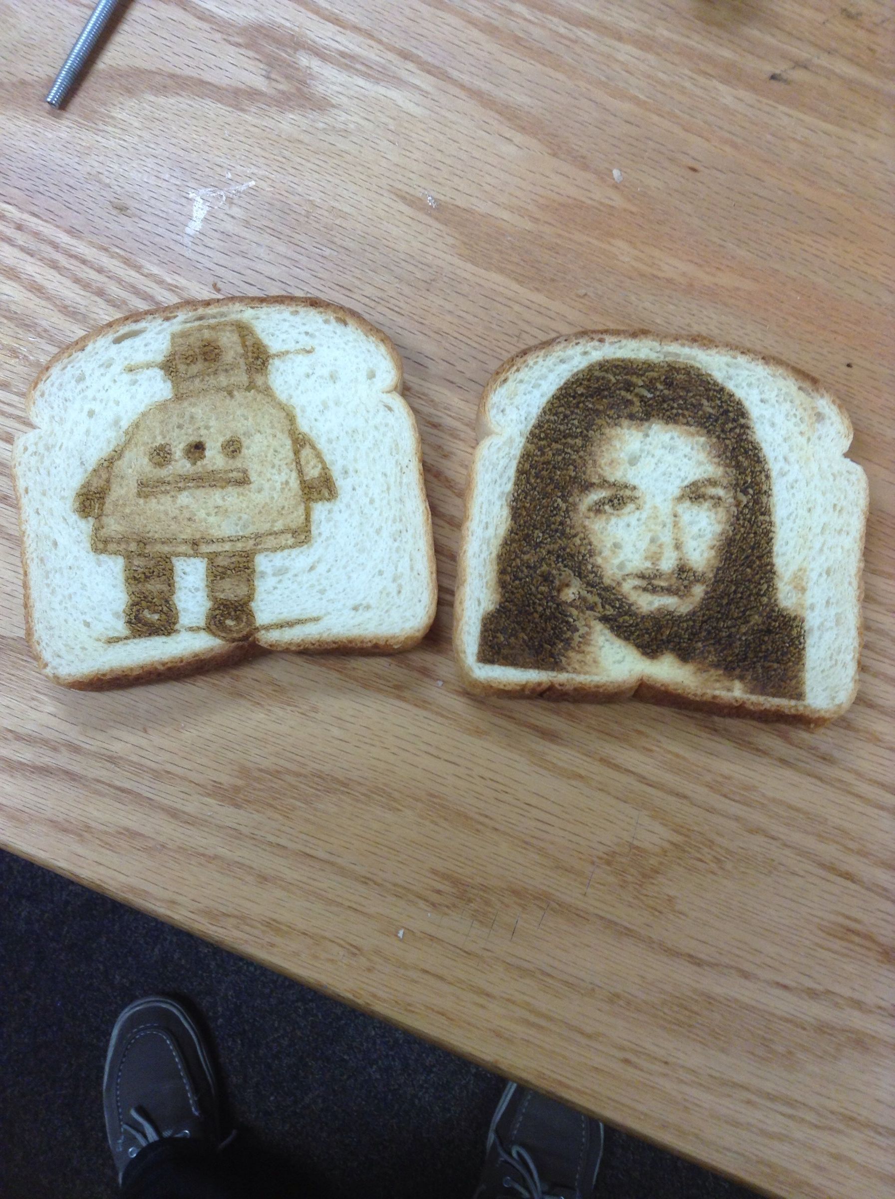 Laser Engraved Toast : 3 Steps - Instructables