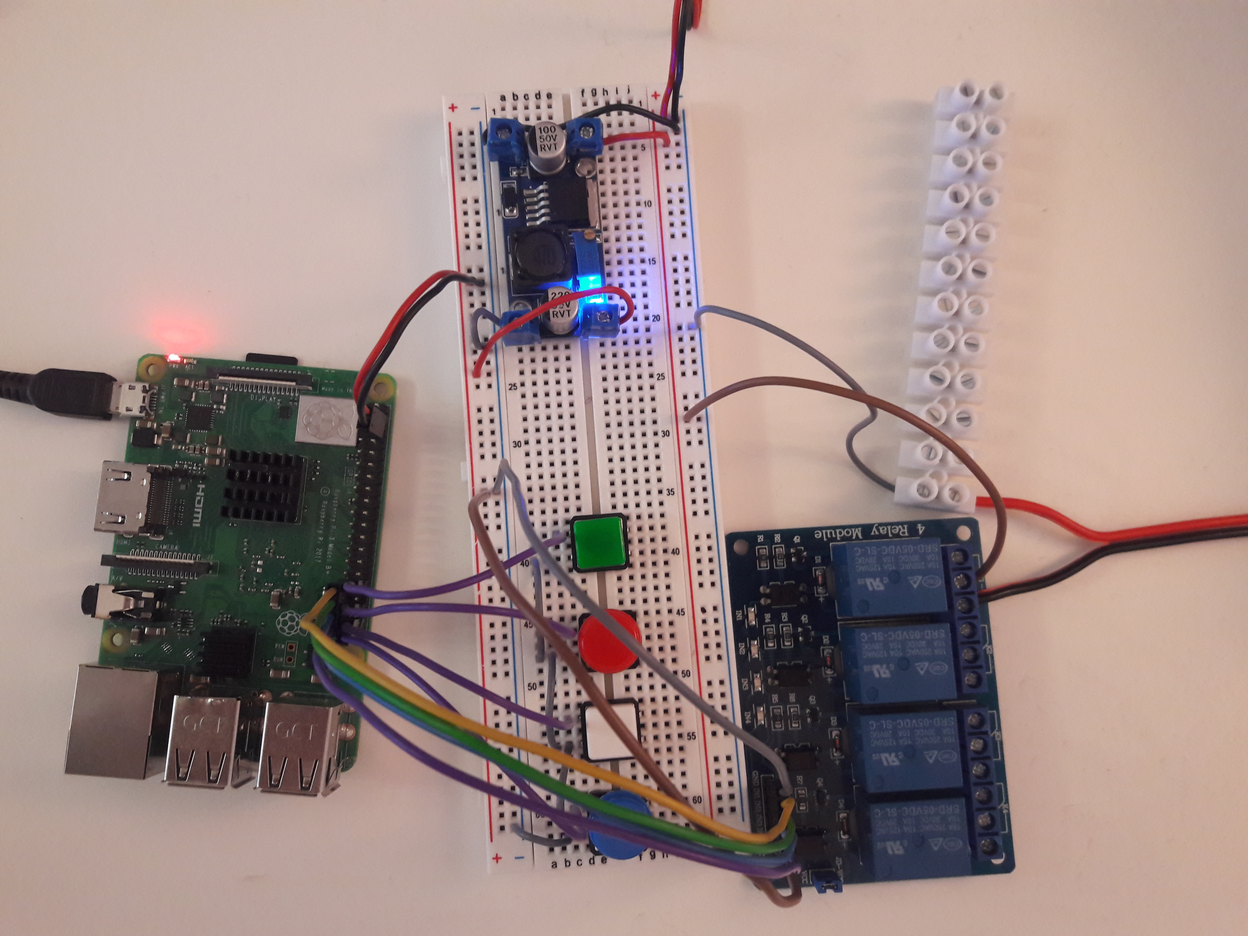 4CH Relay-board Controlled With Push Buttons : 4 Steps - Instructables