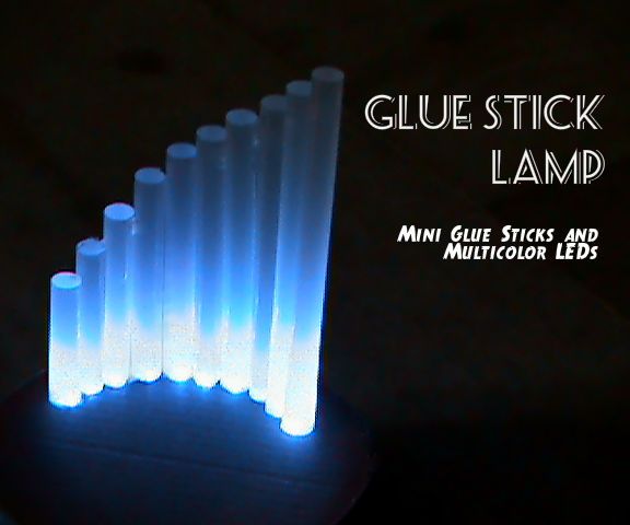 Diffused Glue Stick Lamp : 8 Steps (with Pictures) - Instructables