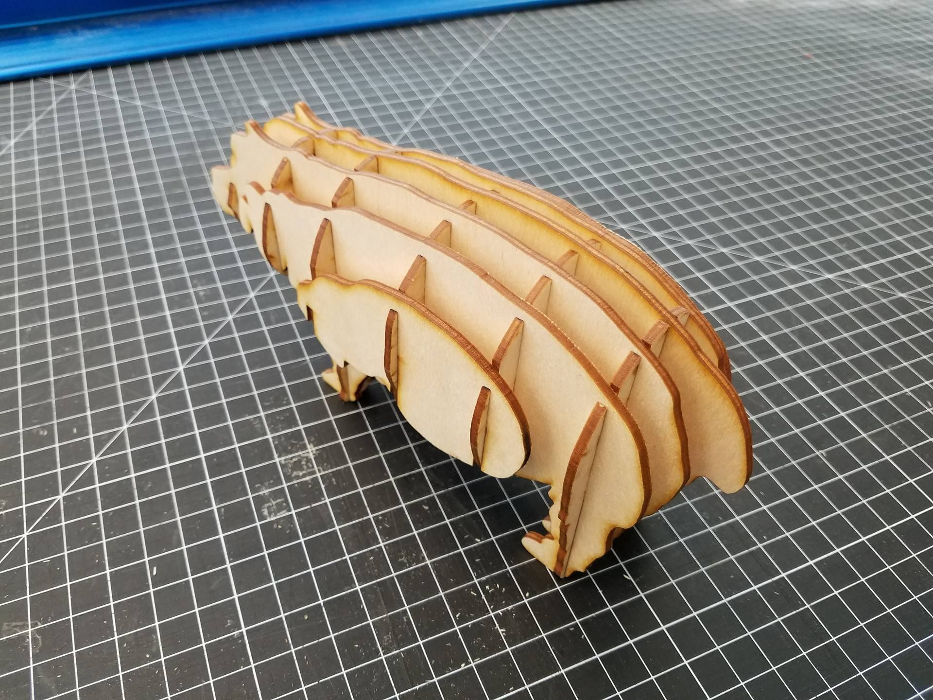 Laser Cut Hippo : 4 Steps - Instructables