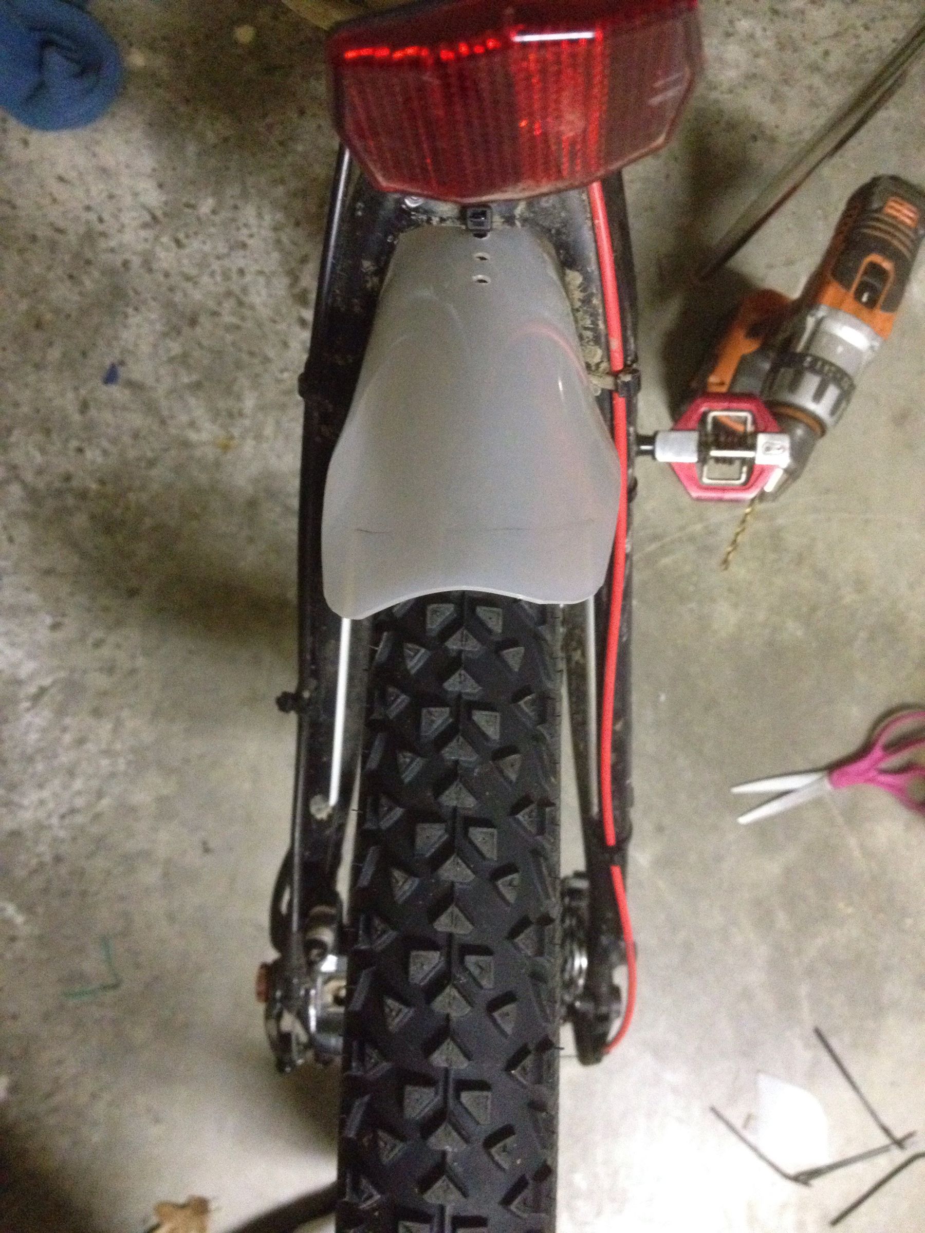$1 MTB Mud Guard : 6 Steps - Instructables