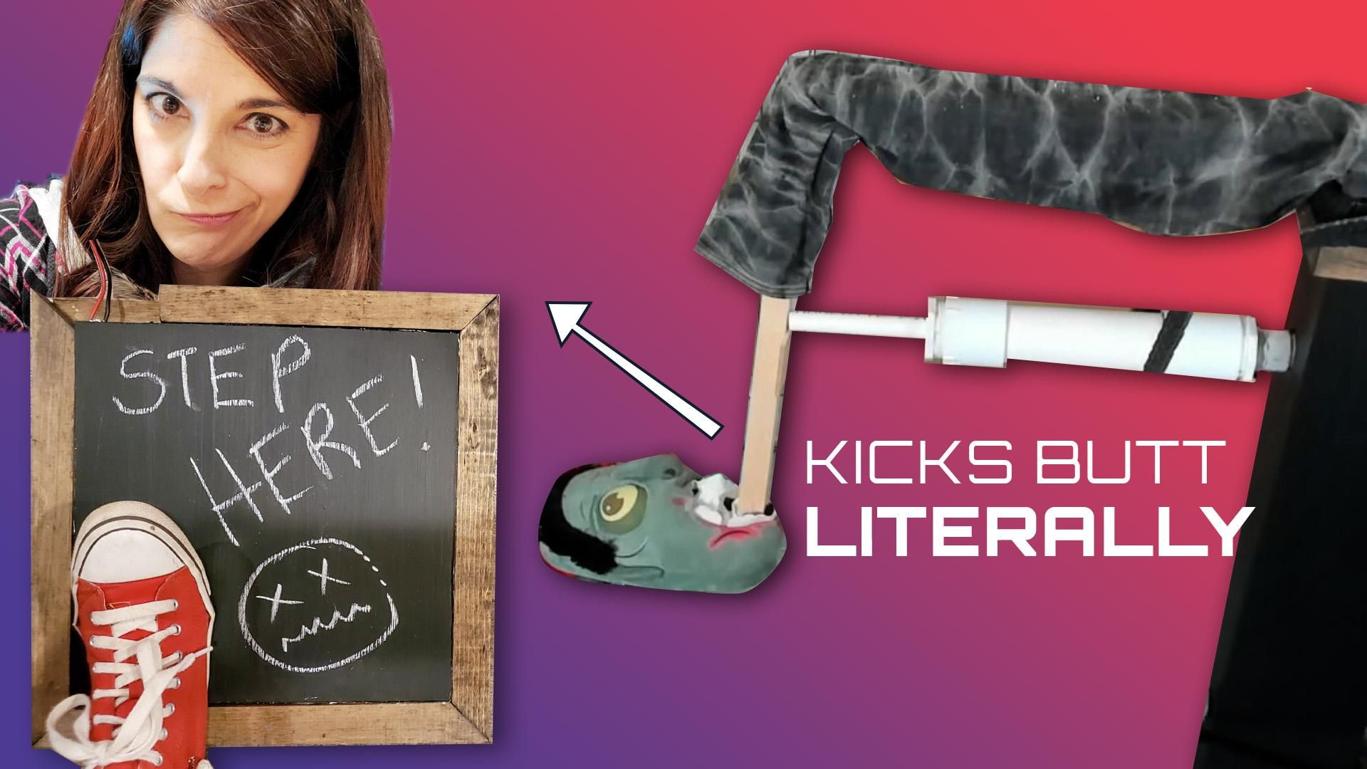 New Year, New You Butt Kicking Machine : 4 Steps - Instructables