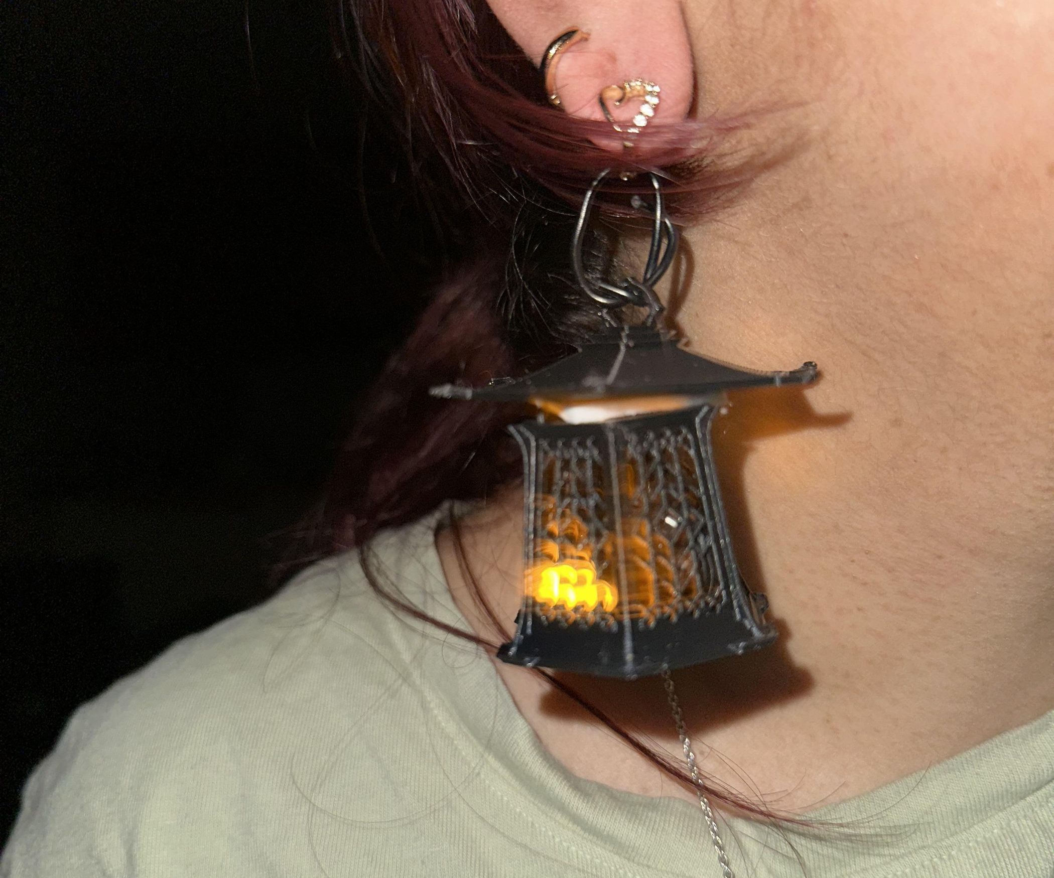 Mini Lantern Earrings: a Wearable Lightshow : 4 Steps (with Pictures) - Instructables