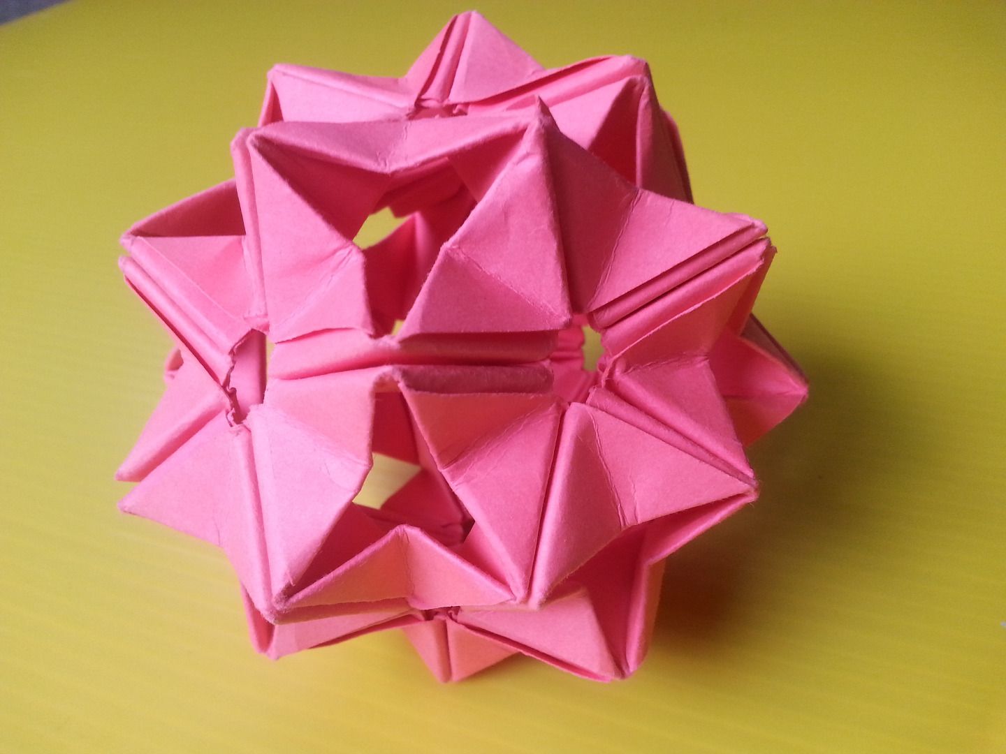 Modular Origami Unit Based on the Triangle Box : 5 Steps - Instructables