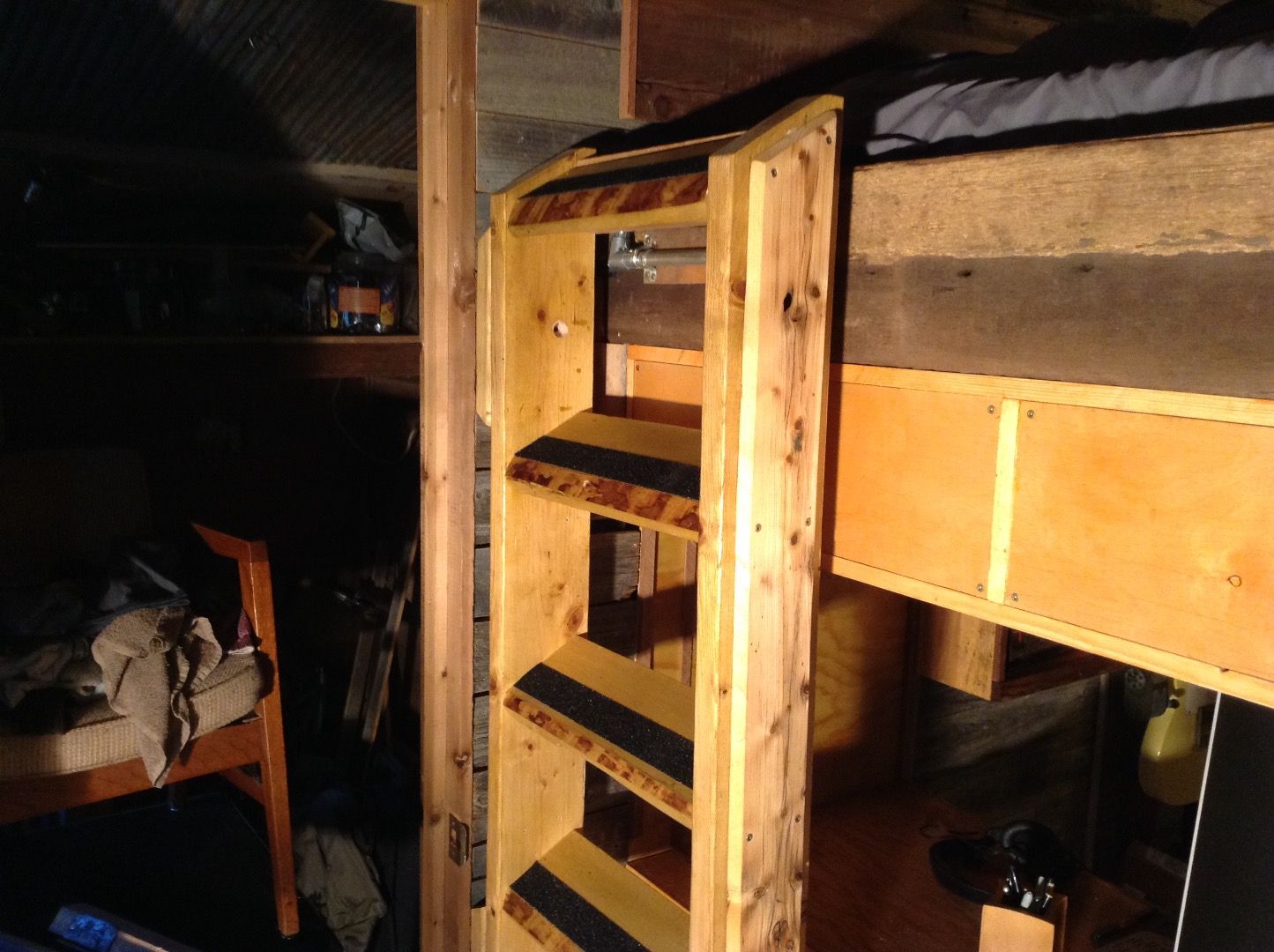 Hinged Loft Bed Staircase - Instructables