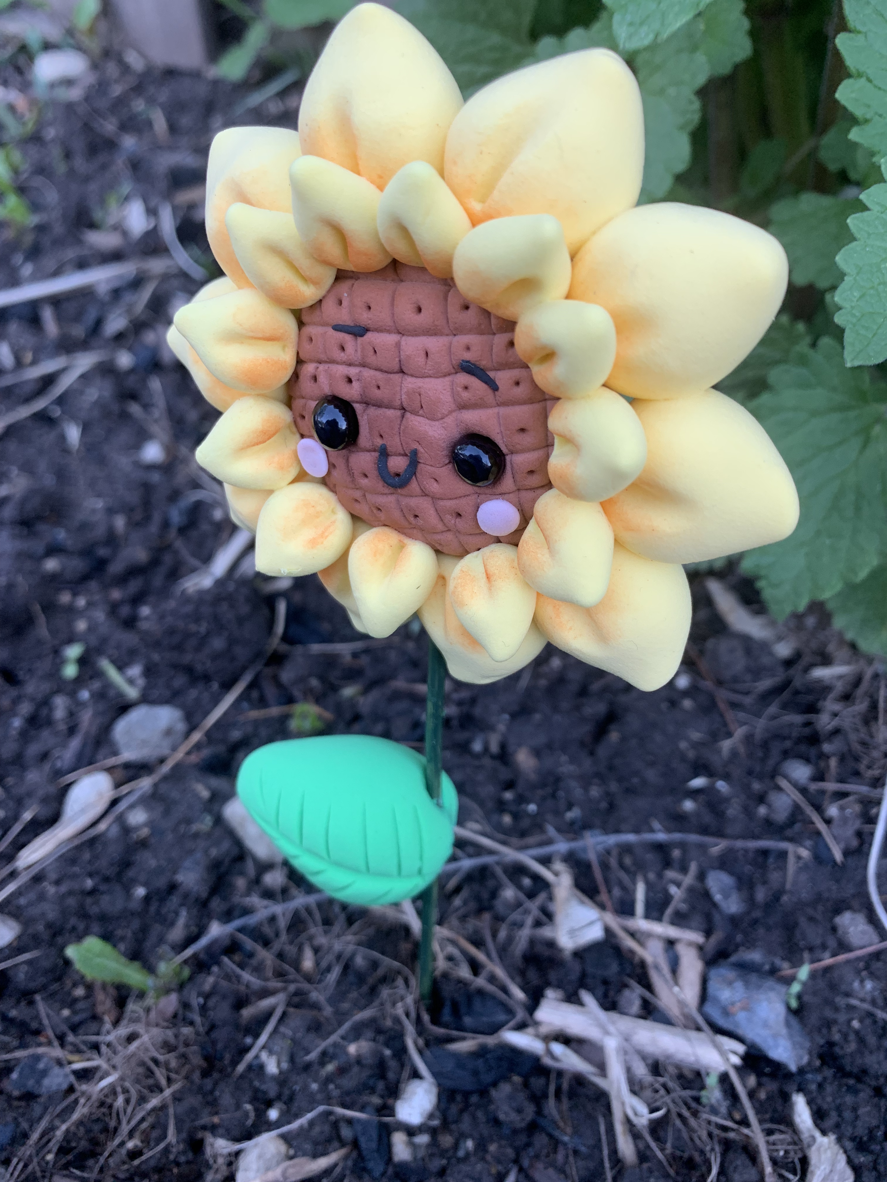 Cute and Easy Sunflower Tutorial Using Foam Clay : 6 Steps (with ...