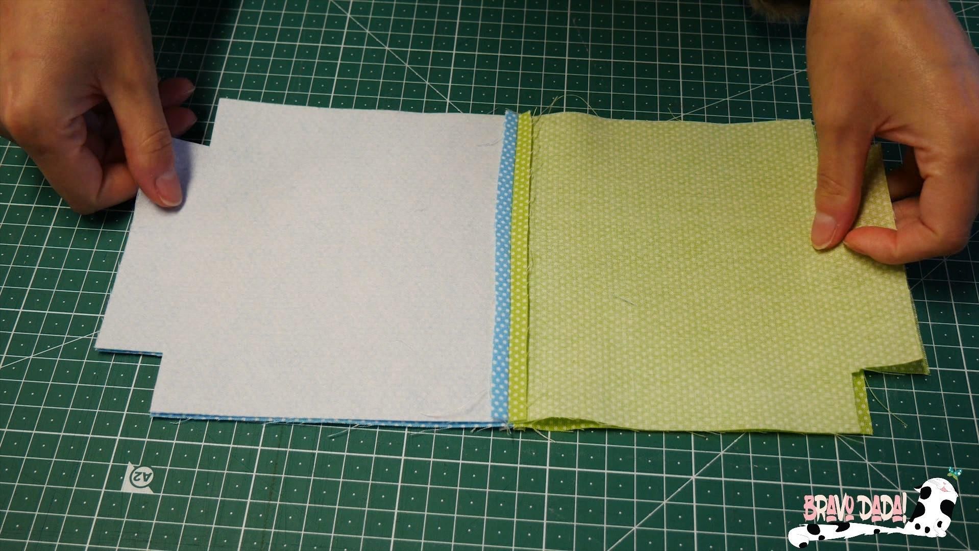 DIY How to Make a Quilted Sewing Machine Mat With Pockets and Thread ...