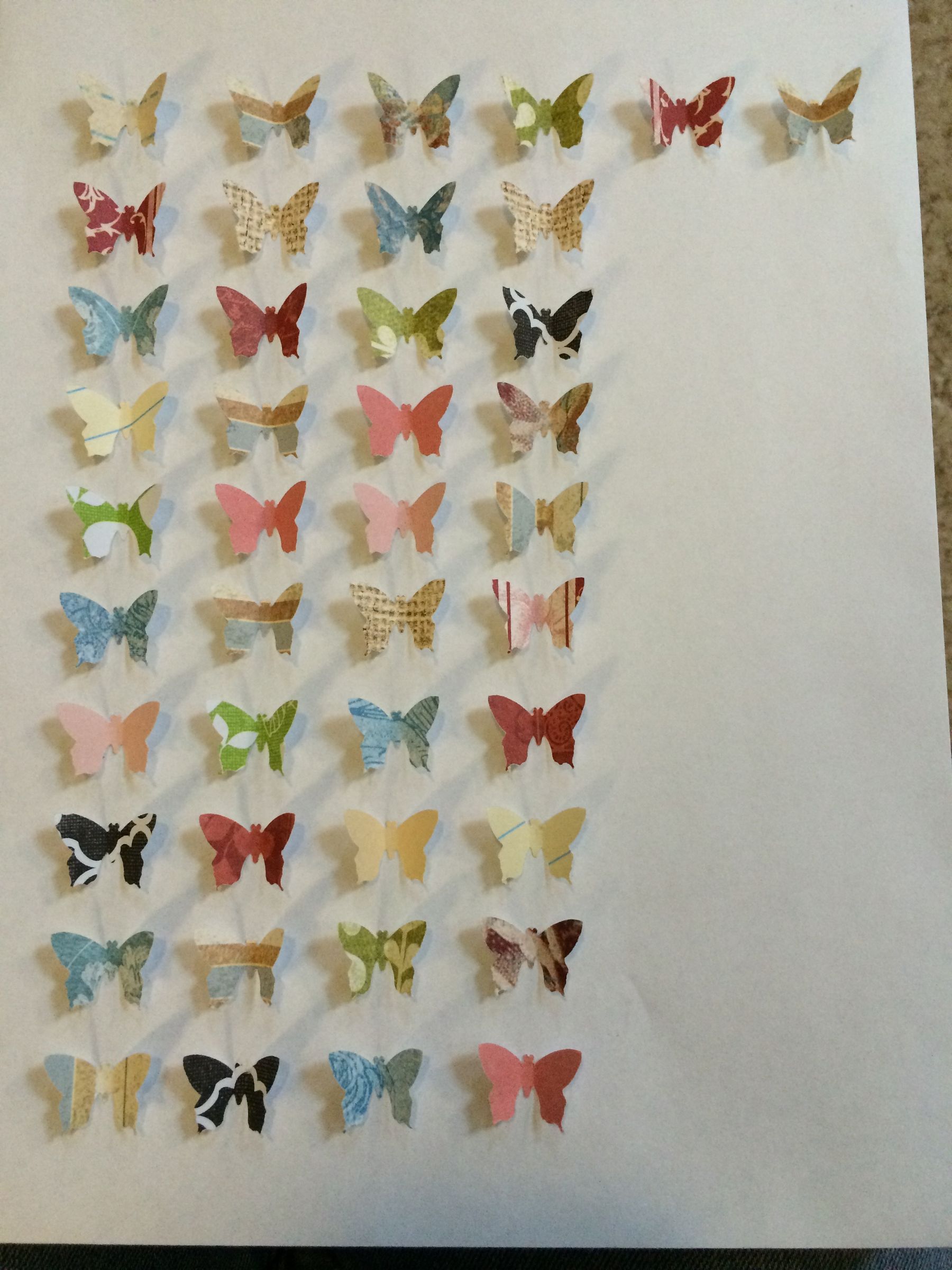 Paper Butterfly Wall Decor : 6 Steps (with Pictures) - Instructables
