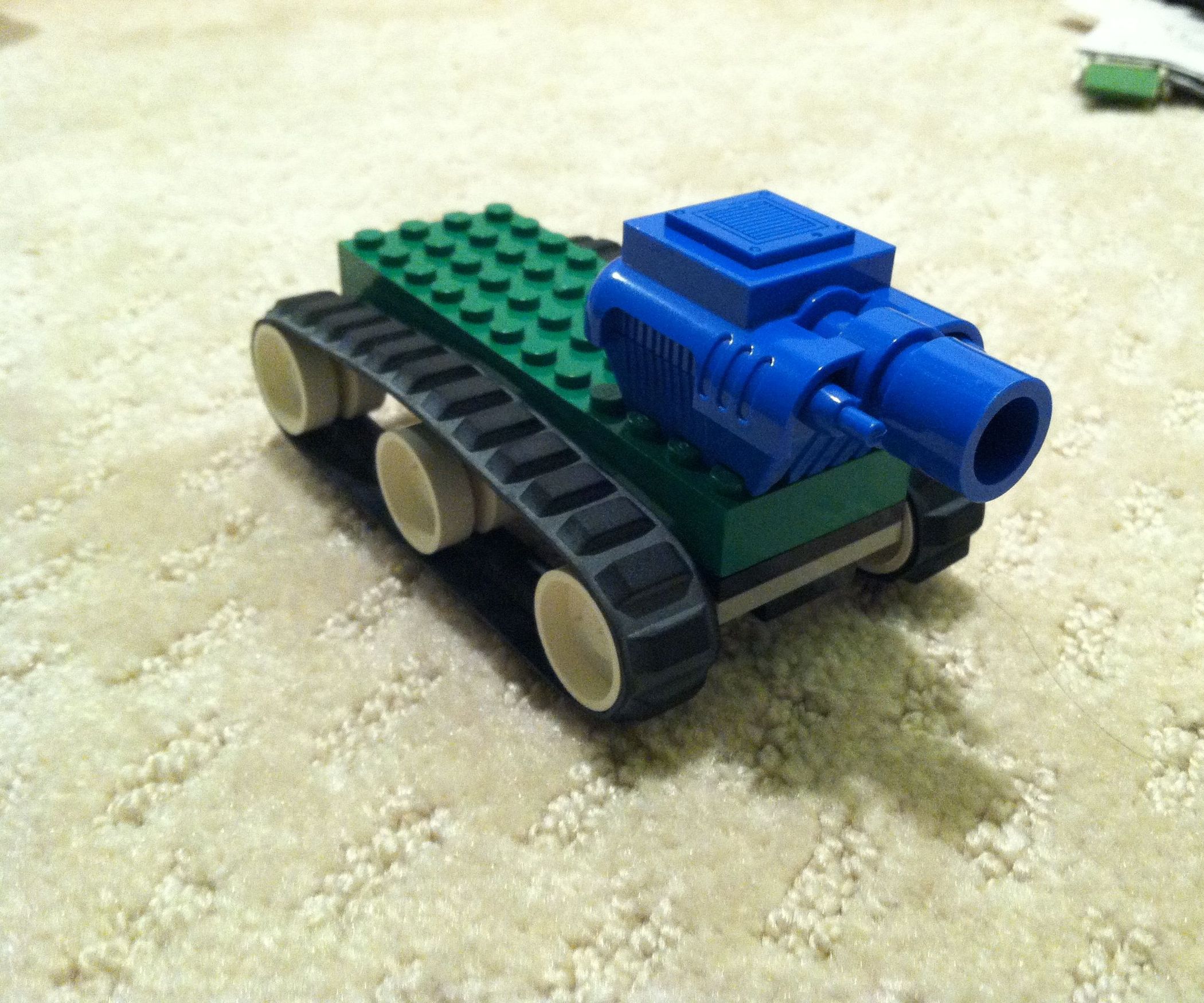 Lego Tank : 7 Steps - Instructables