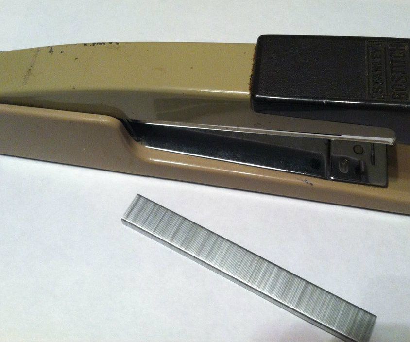 BOSTICK STAPLER / SIMPLE FIX - Instructables