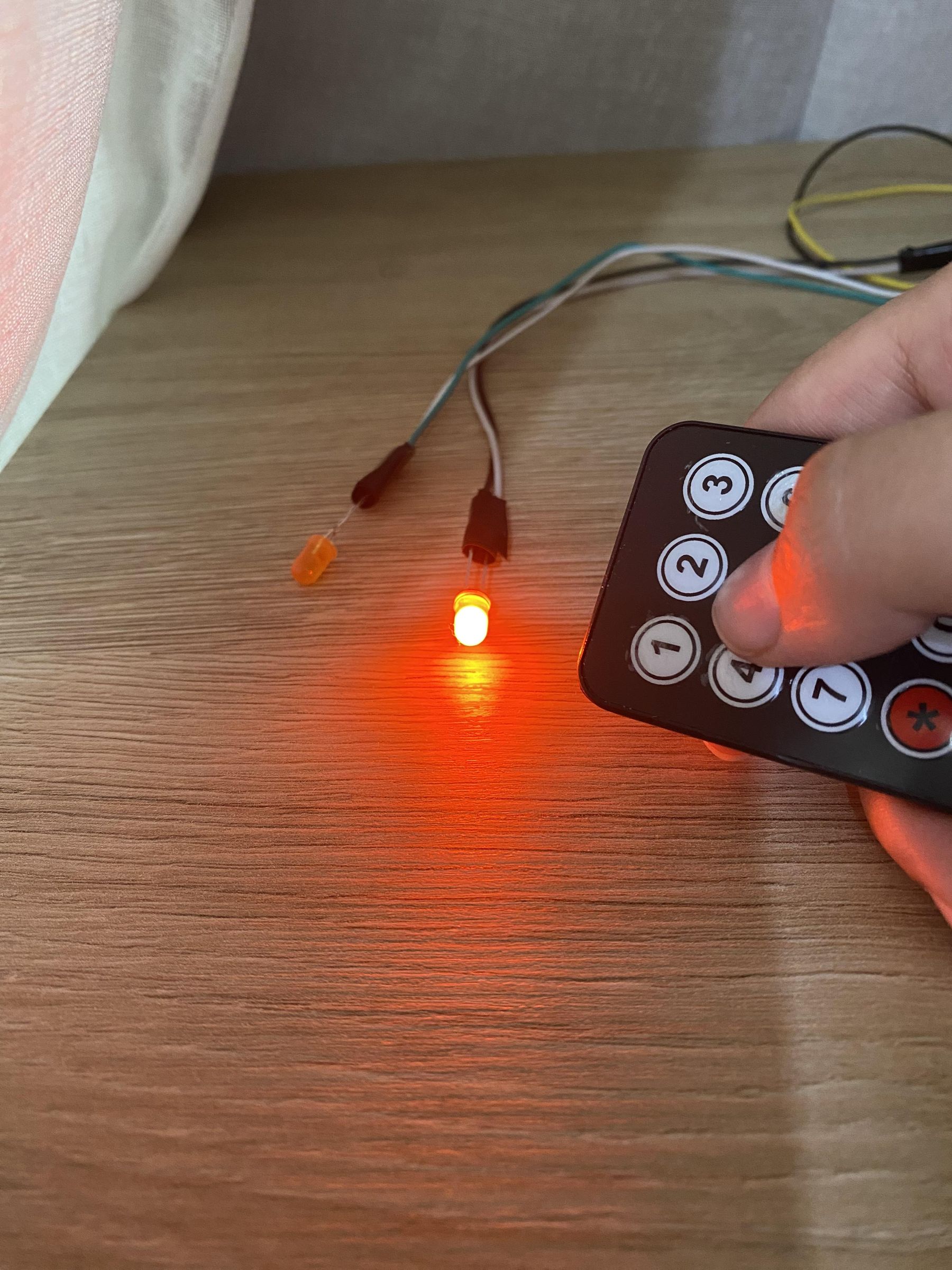 Turn LEDs On/Off Via Remote Control in a Model : 6 Steps - Instructables