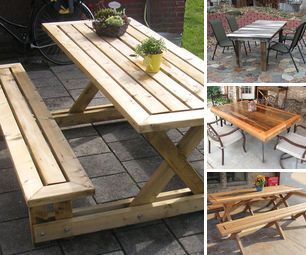 DIY Outdoor Table - Instructables