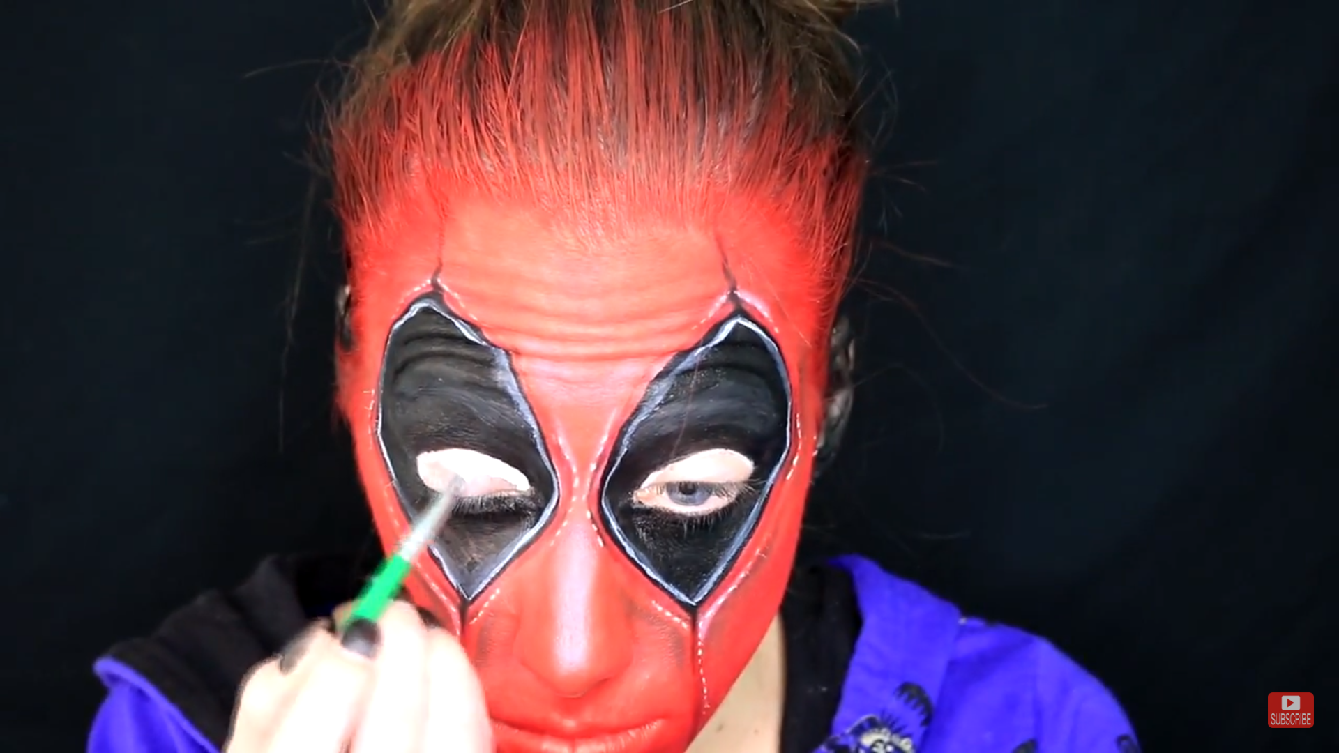 Deadpool Makeup Look : 14 Steps (with Pictures) - Instructables